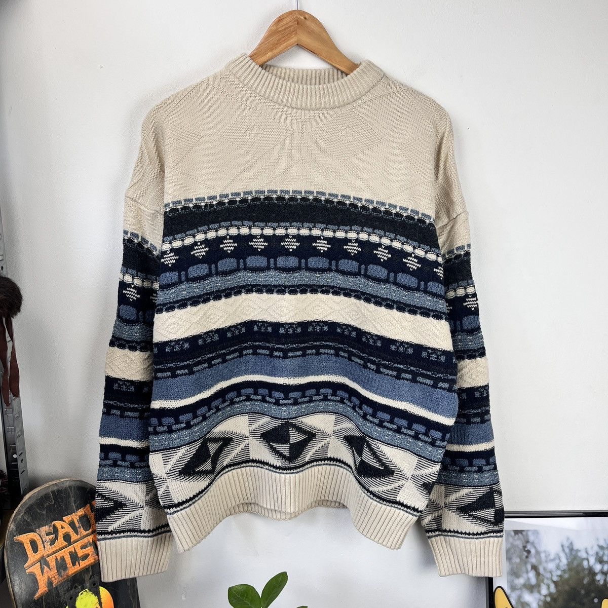 Coogi Vintage Coogi Style Wool Sweater 90s Rap Avant Garde Y2k 80s ...
