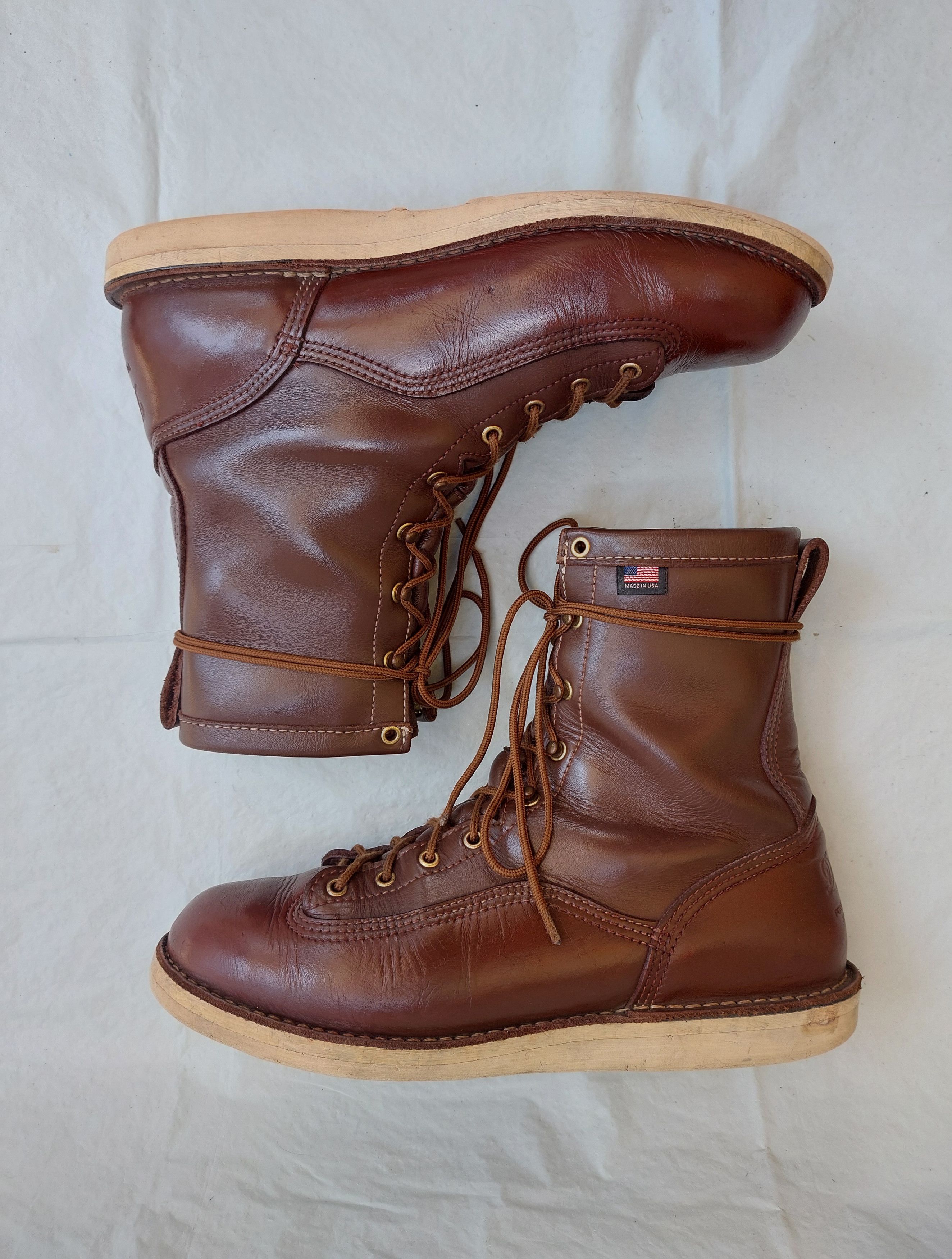 Danner DANNER POWER FOREMAN 8" brown composite toe GORE-TEX boot | Grailed