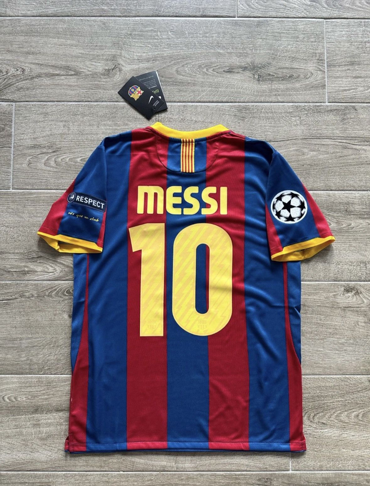 Vintage Barcelona 2011 Champions League Final “Messi” Jersey | Grailed
