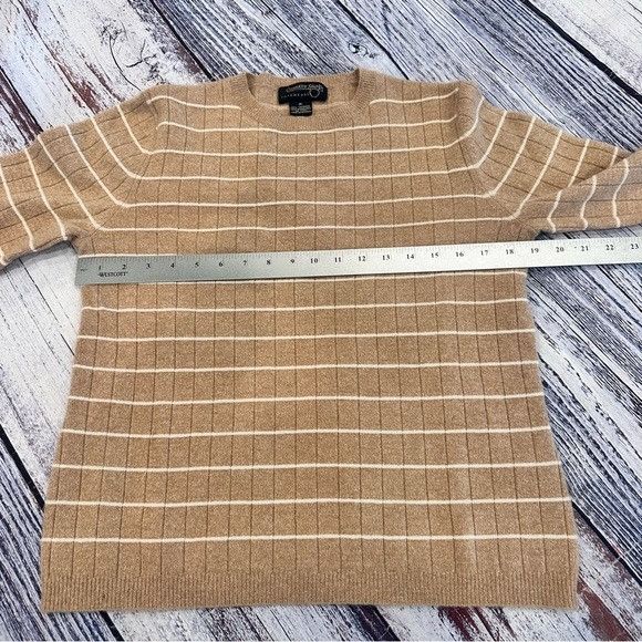 Vintage Vintage 100% Cashmere “Country Shop” Striped Sweater | Grailed