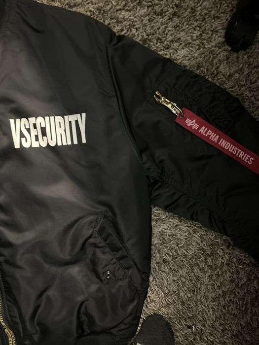 Streetwear Playboi Carti VSECURITY Bomber Jacket Narcissist Tour | Grailed