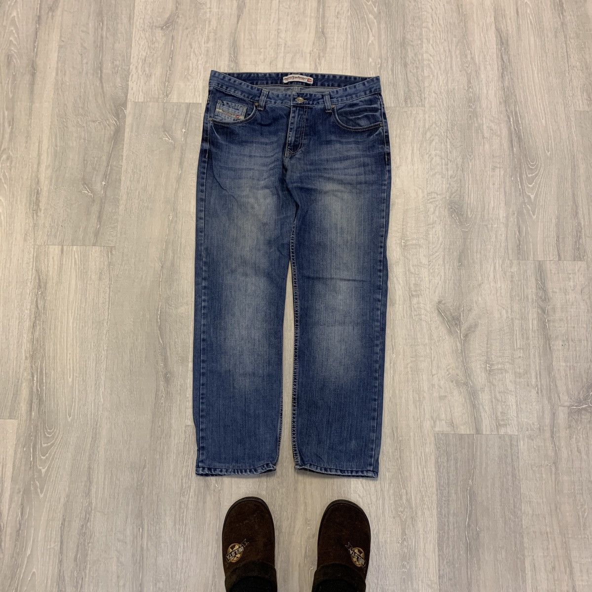 Diesel Diesel Industry Washed Buggy Vintage Italian Denim 34 Size | Grailed