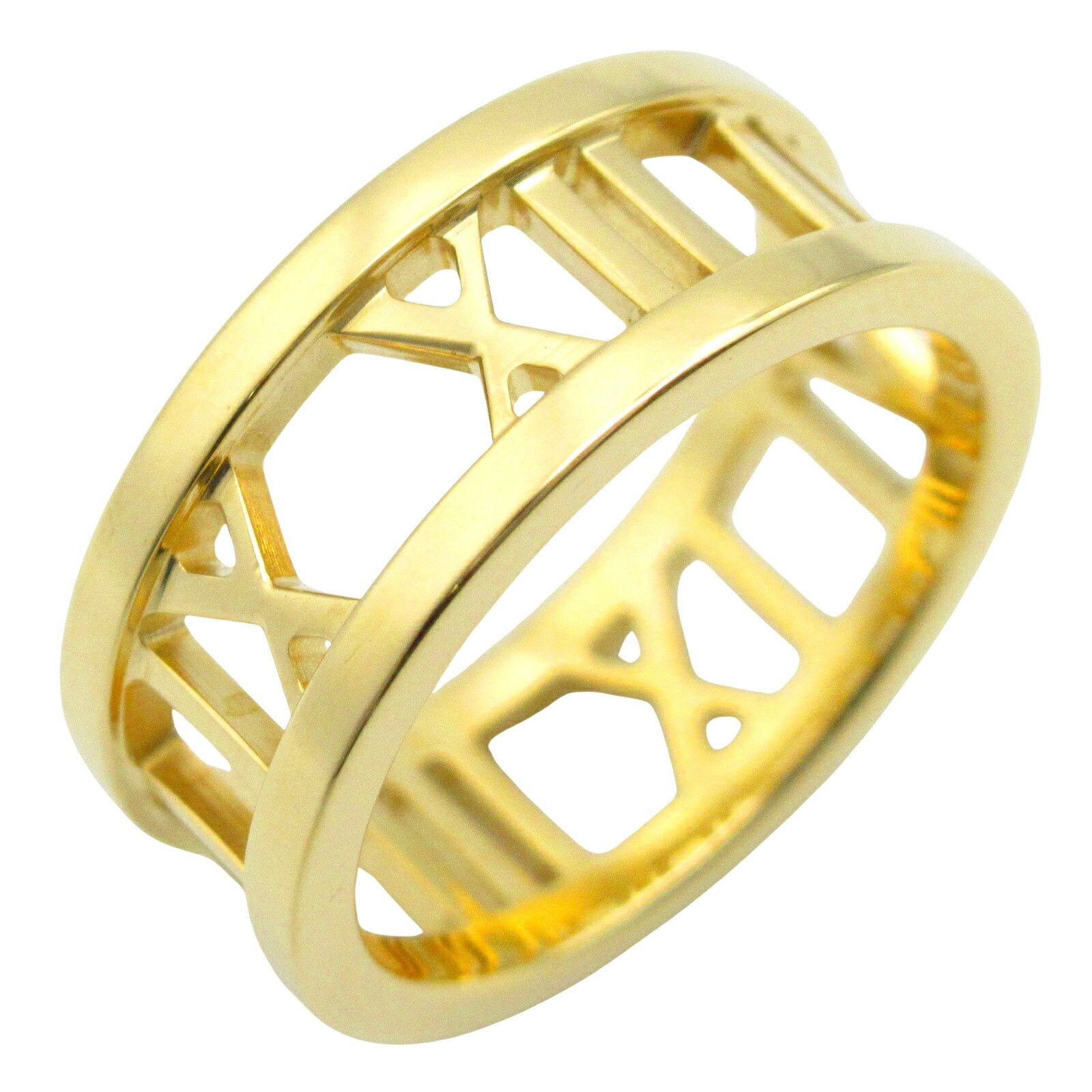 Tiffany & Co. Tiffany & Co Tiffany & Co. Atlas Open Au750 Ring Metal ...