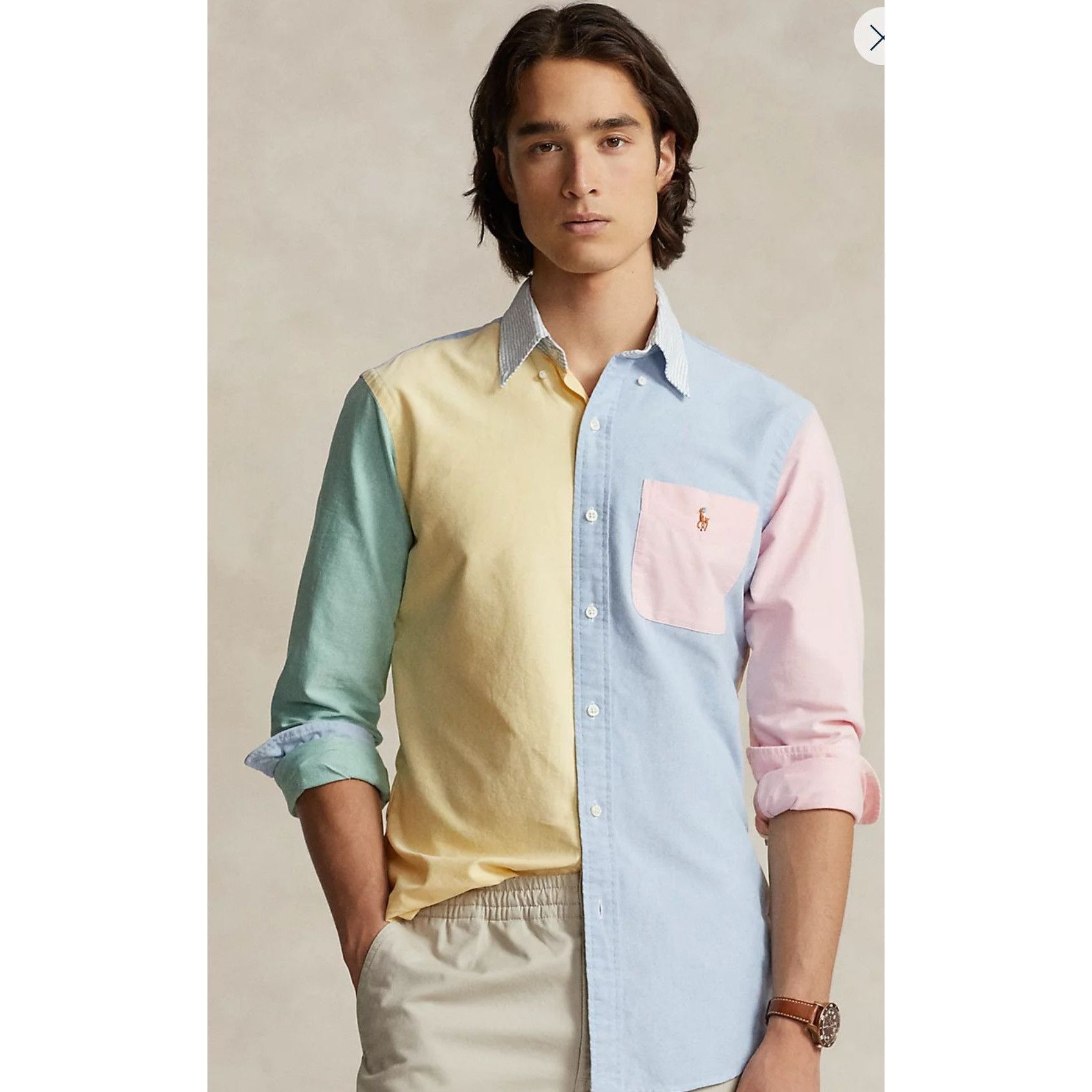 Ralph Lauren Men's Ralph Lauren Classic Fit Multi-Color Oxford Shirt ...