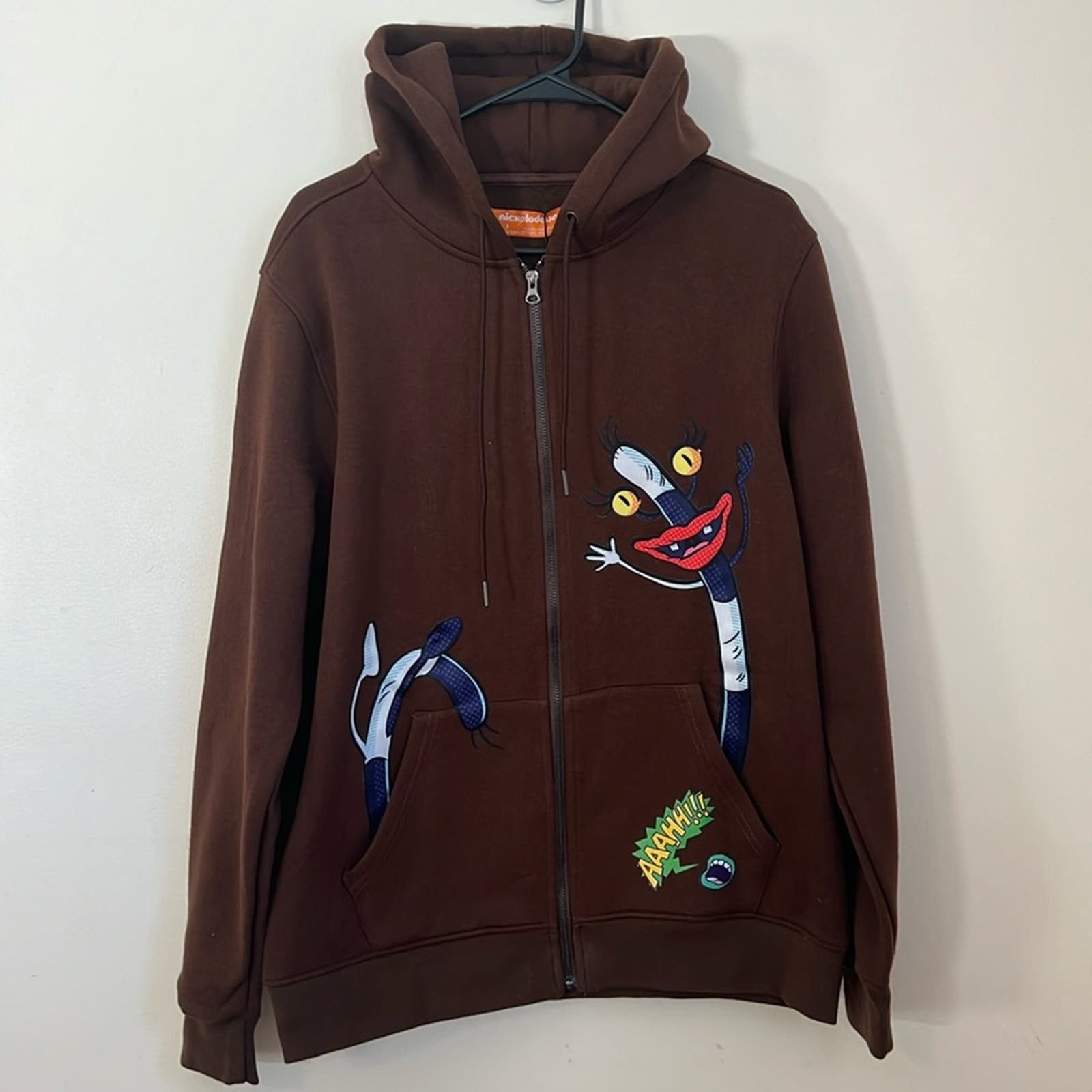 Nickelodeon Nickelodeon Aaahhh Real Monsters Zip Up Hoodie | Grailed