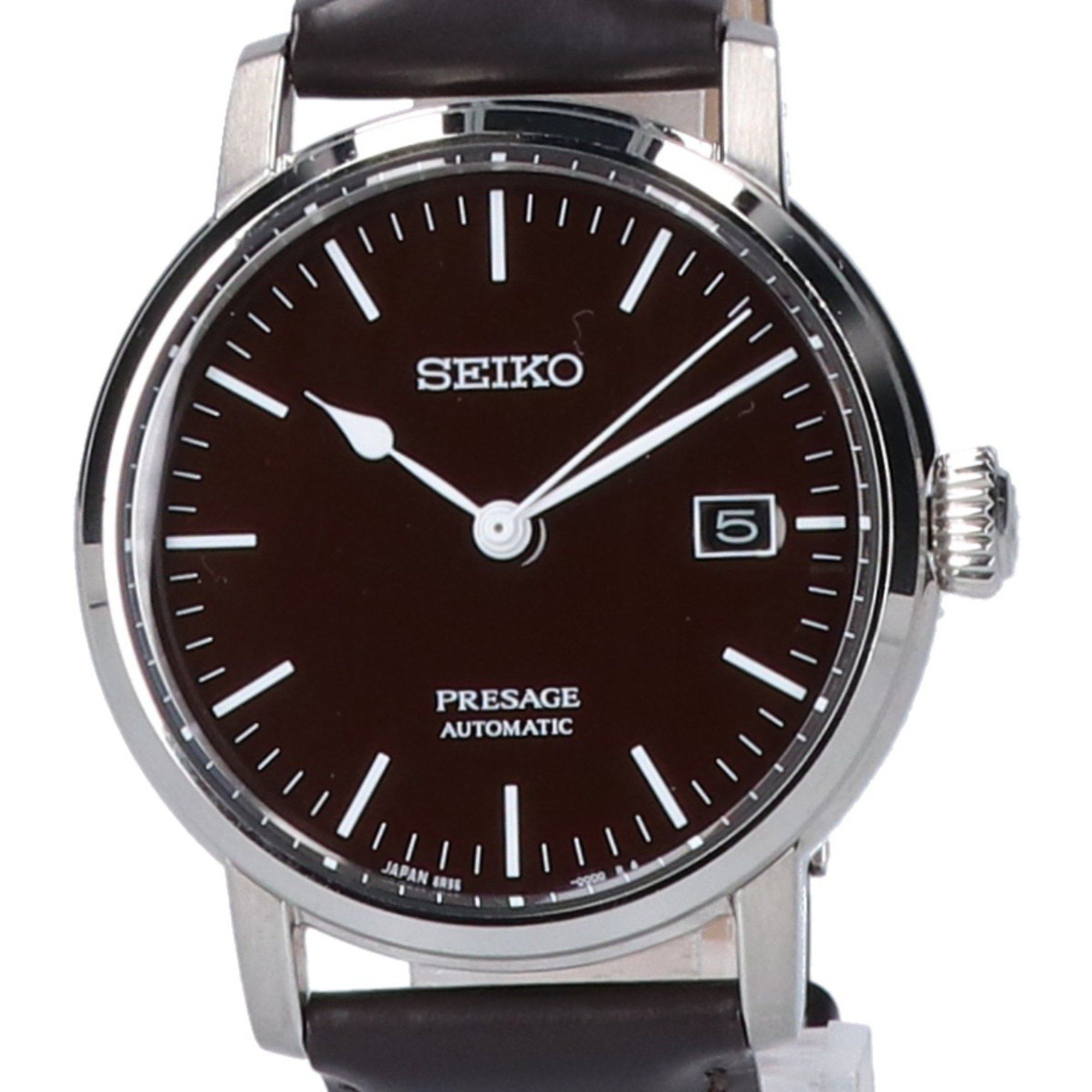 Seiko SEIKO SARX067 6R35 PRESAGE Watanabe Riki Enamel Dial See-through ...