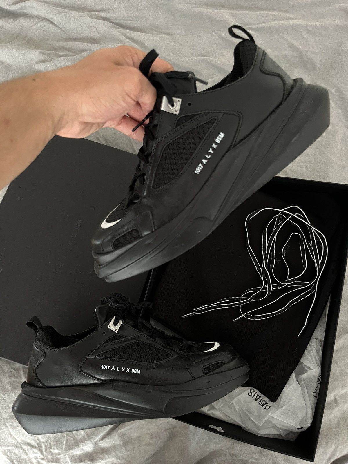 1017 ALYX 9SM × Alyx × Streetwear 1017 Alyx 9SM Chunky Lace-Up Sneakers ...
