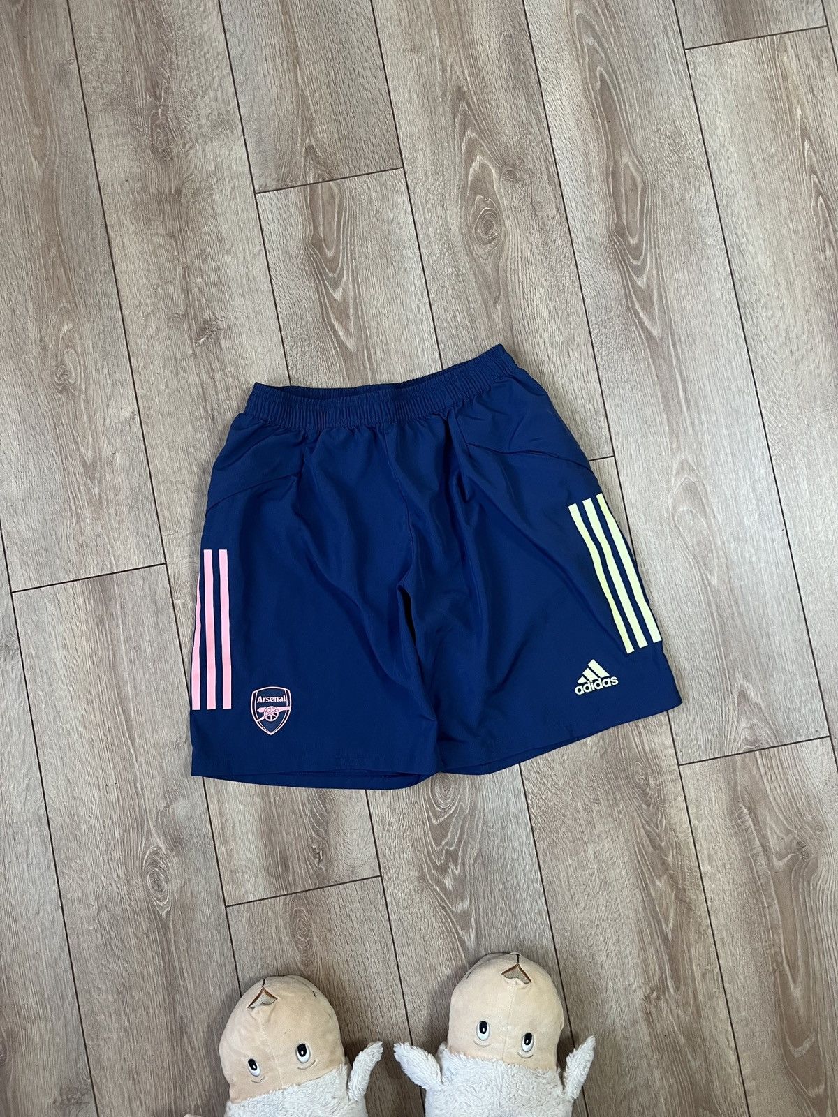 Adidas × Soccer Jersey ADIDAS ARSENAL FOOTBALL SHORTS | Grailed