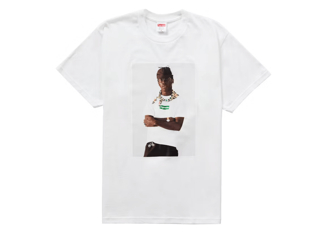 Supreme Tyler The Creator Short Sleeve Tee Shirt White | Grailed