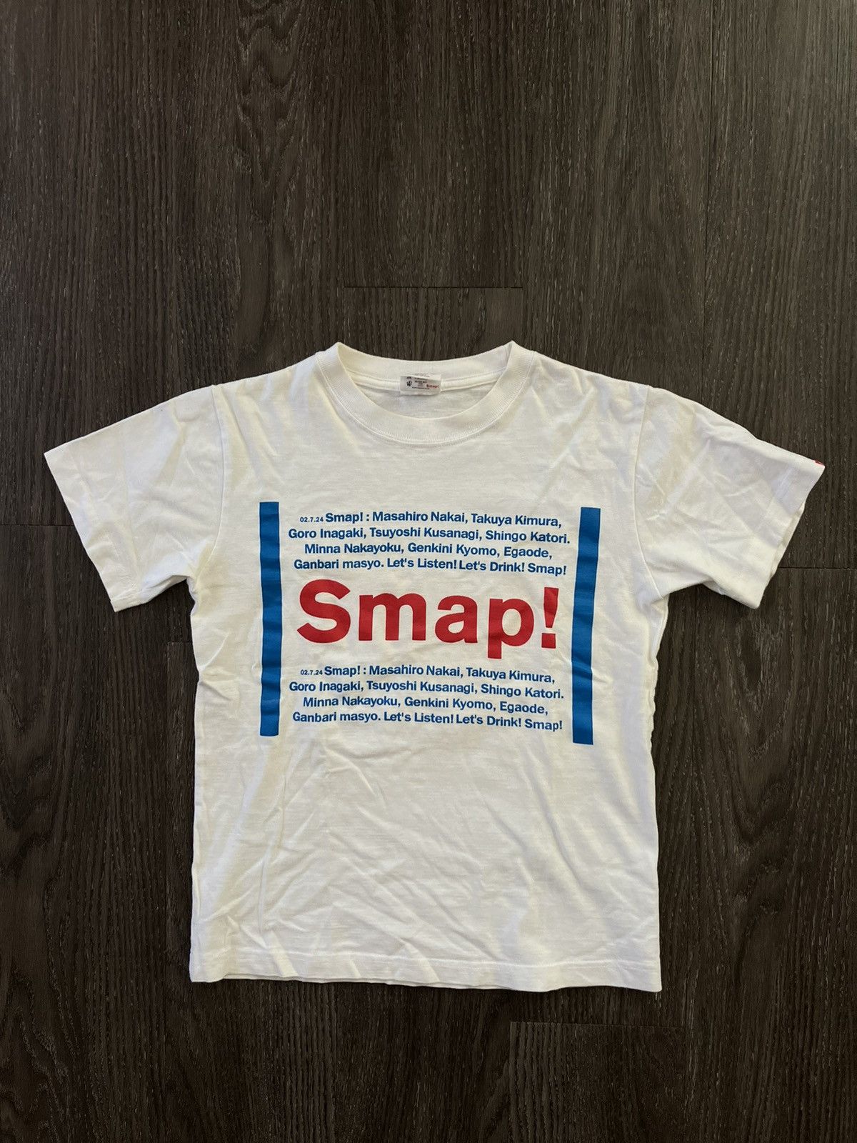 Beams Plus Beams x Japanese Band SMAP T-Shirt | Grailed
