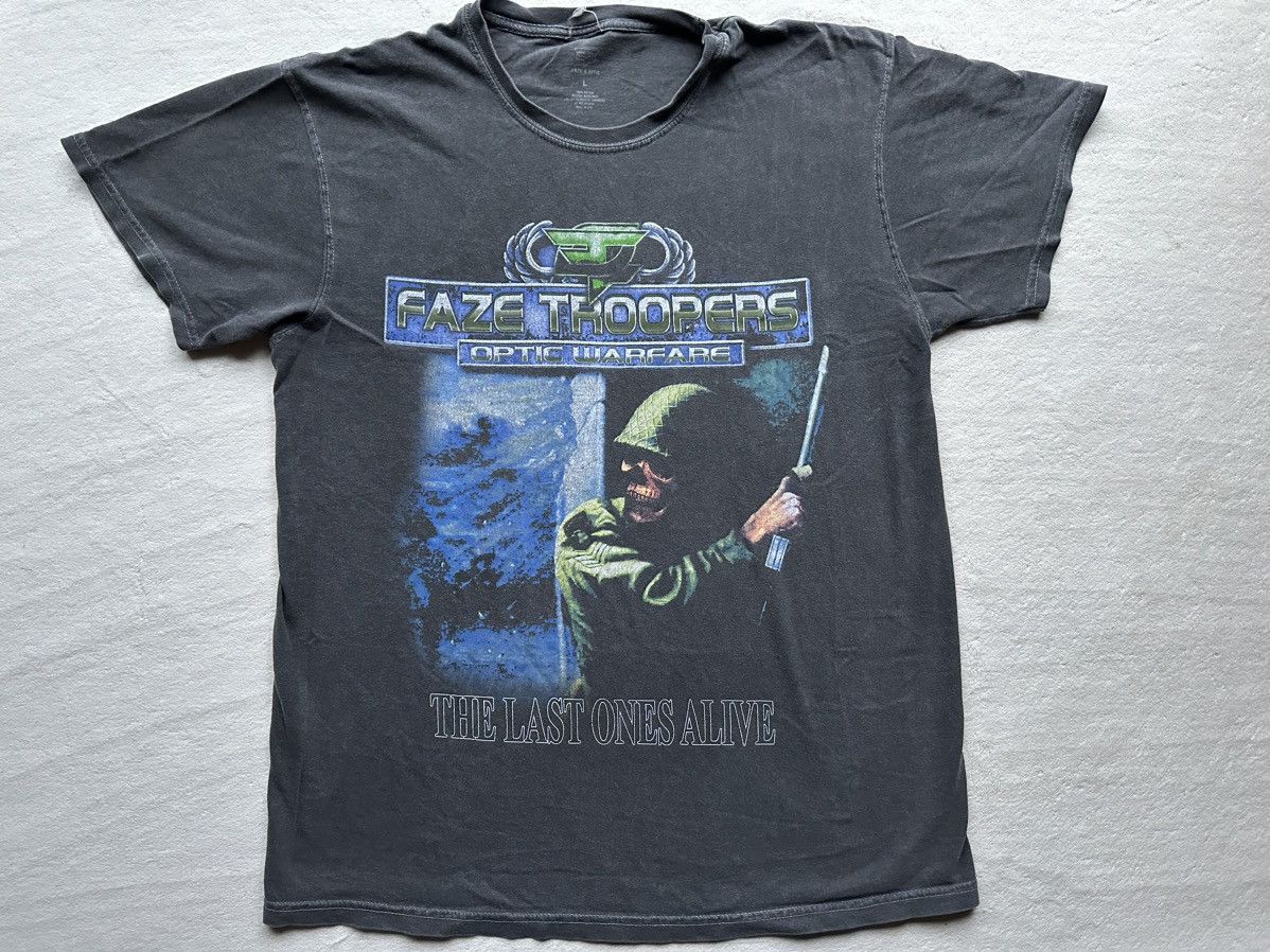 Optic Gaming Faze x Optic “Faze Troopers Optic Warfare” Tshirt Large ...