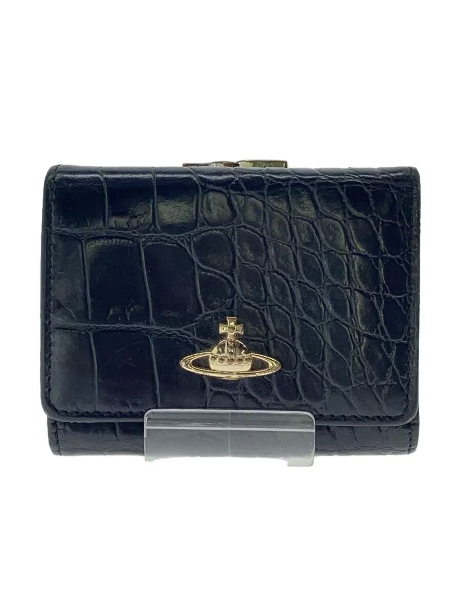 Vivienne Westwood Crocodile Embossed Orb Leather Wallet | Grailed