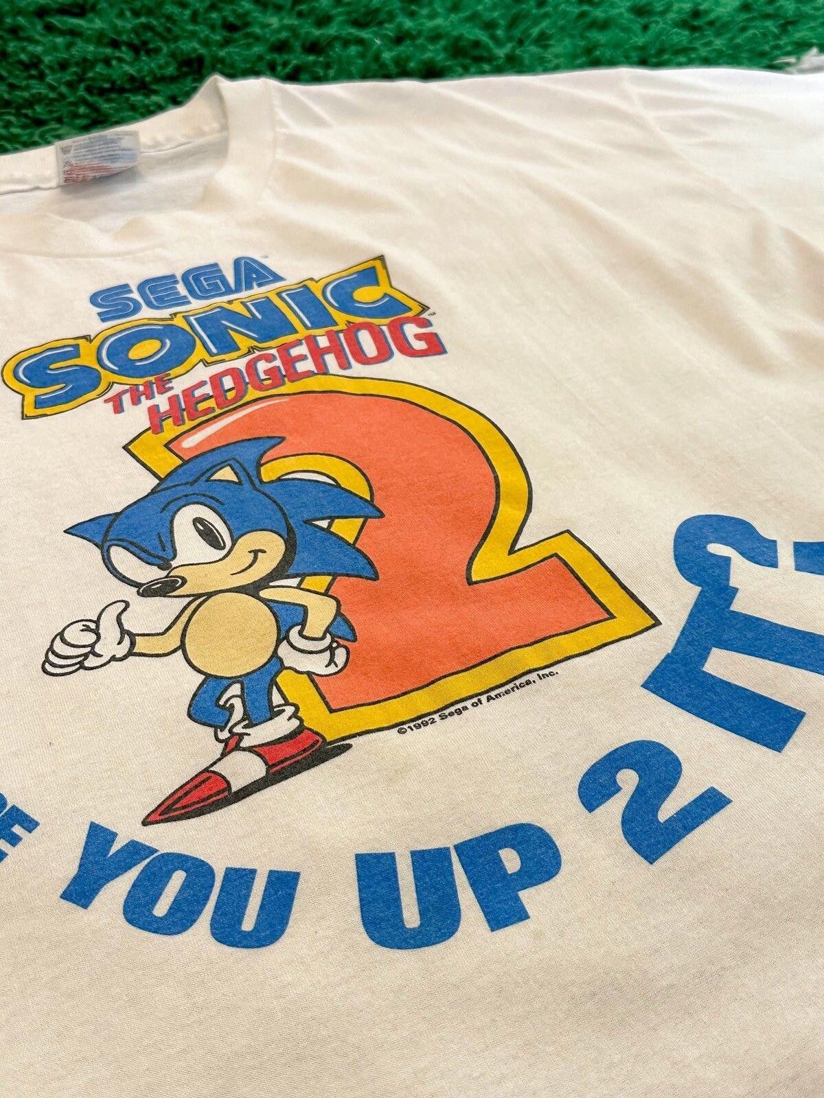 Vintage 1992 Vintage Sonic the Hedgehog Sega Tee | Grailed