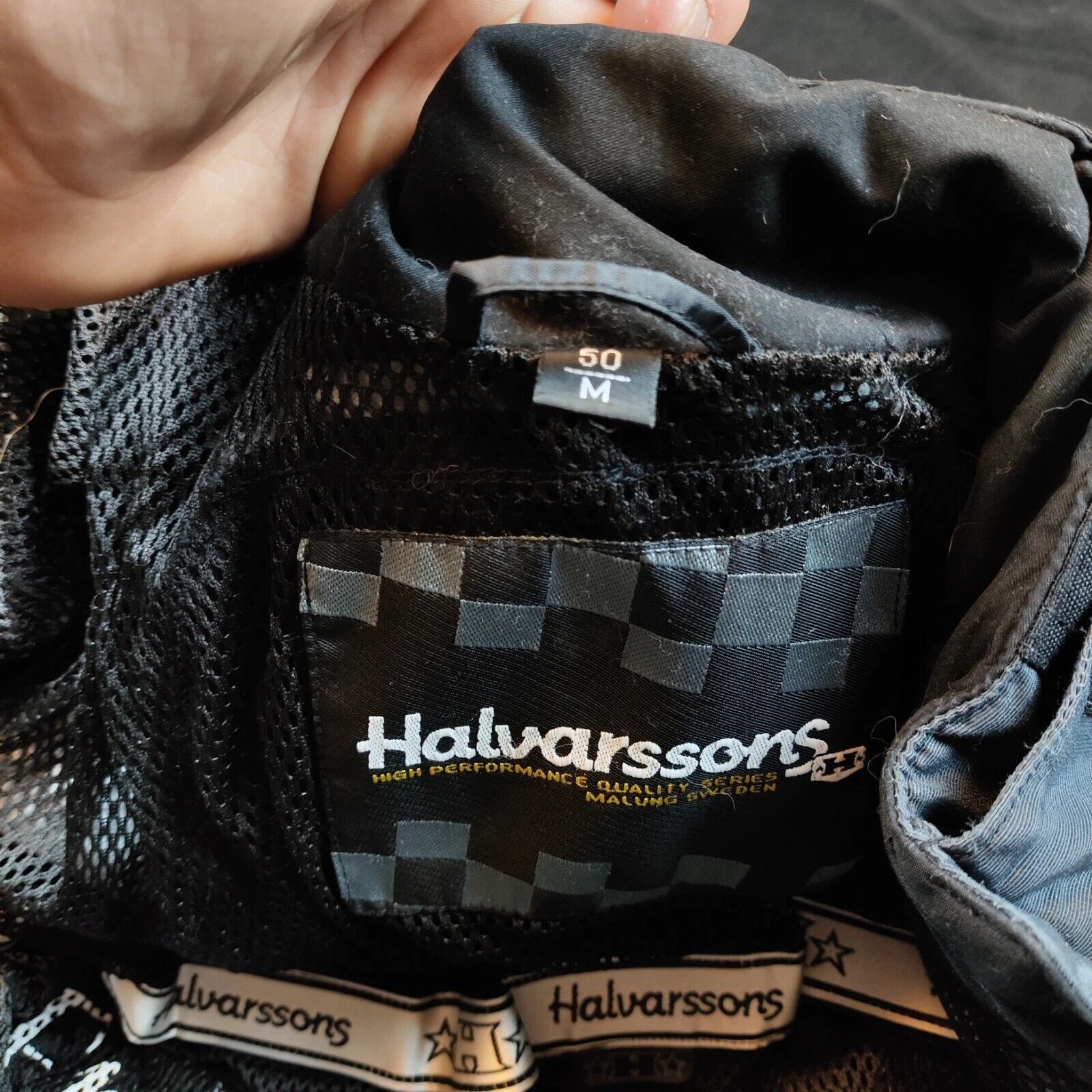 Vintage Halvarssons Moto Jacket 50 Medium Adult Outlast 90s racing ...
