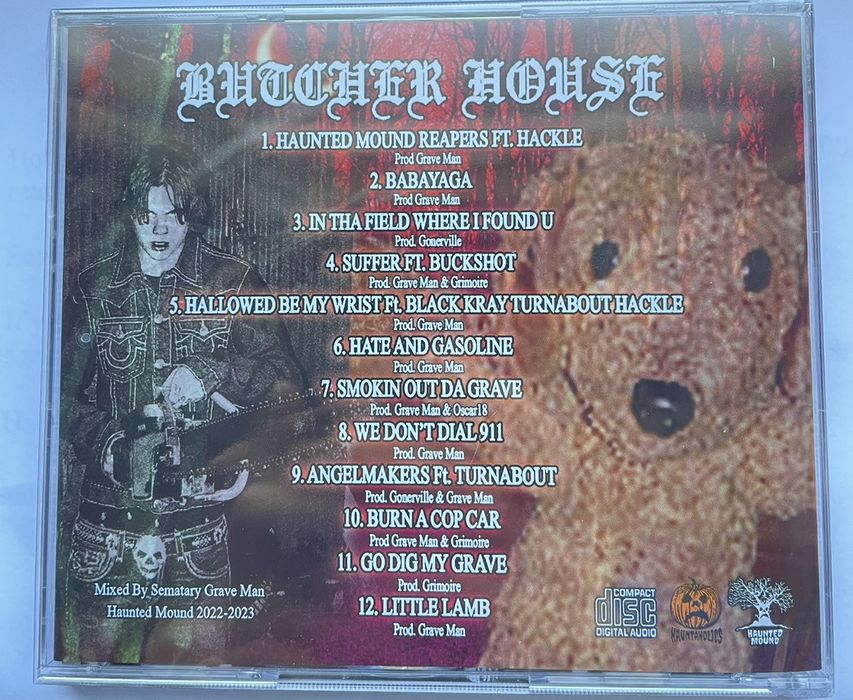 Goth Money Sematary Haunted Mound - Butcher House official CD buckshot ...