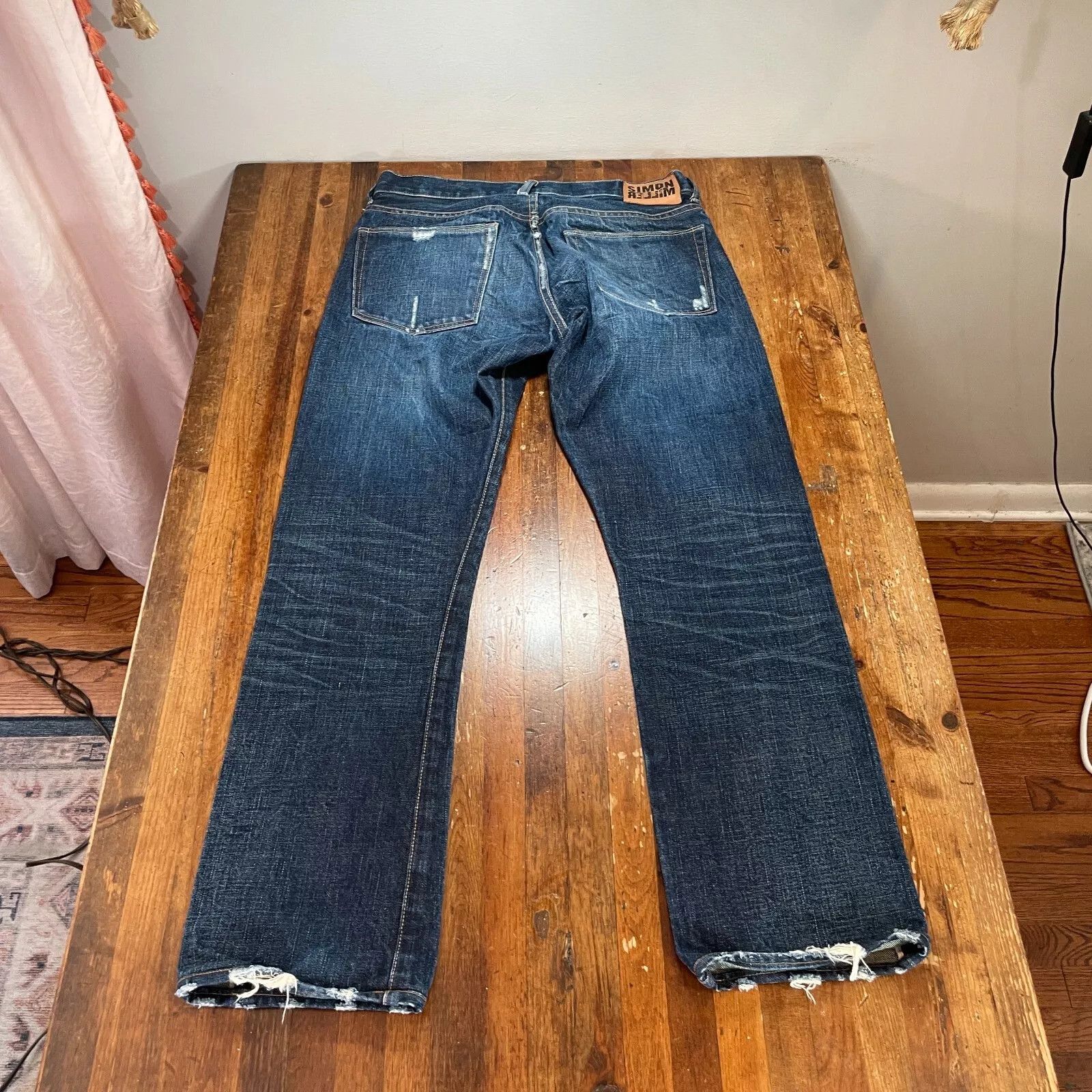 Simon Miller Simon Miller Jeans Mens 29x30 Blue Selvedge Denim Slim ...