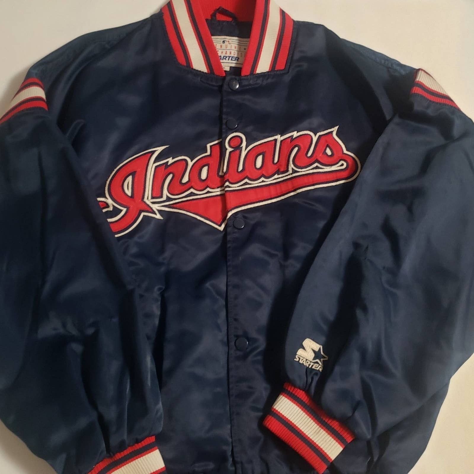 Starter Vintage MLB Cleveland Indians Starter Jacket DMD Collection | Grailed