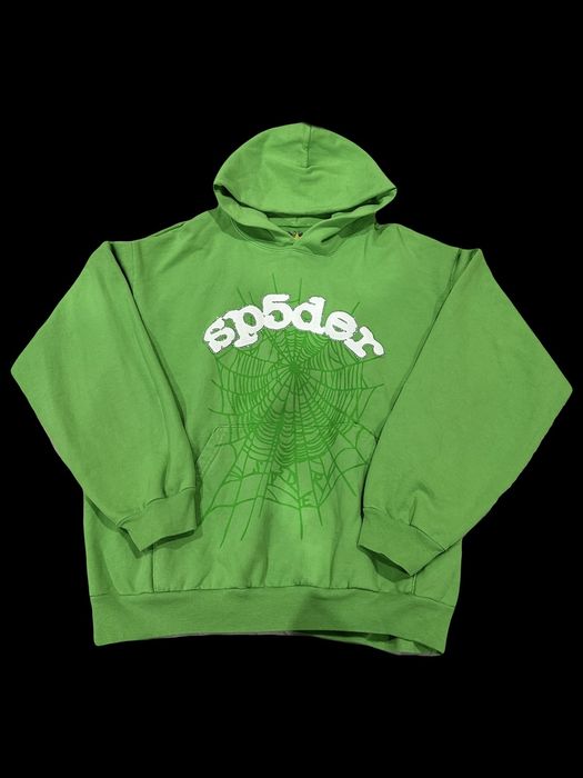 Spider Worldwide Sp5der Slime Green Hoodie | Grailed