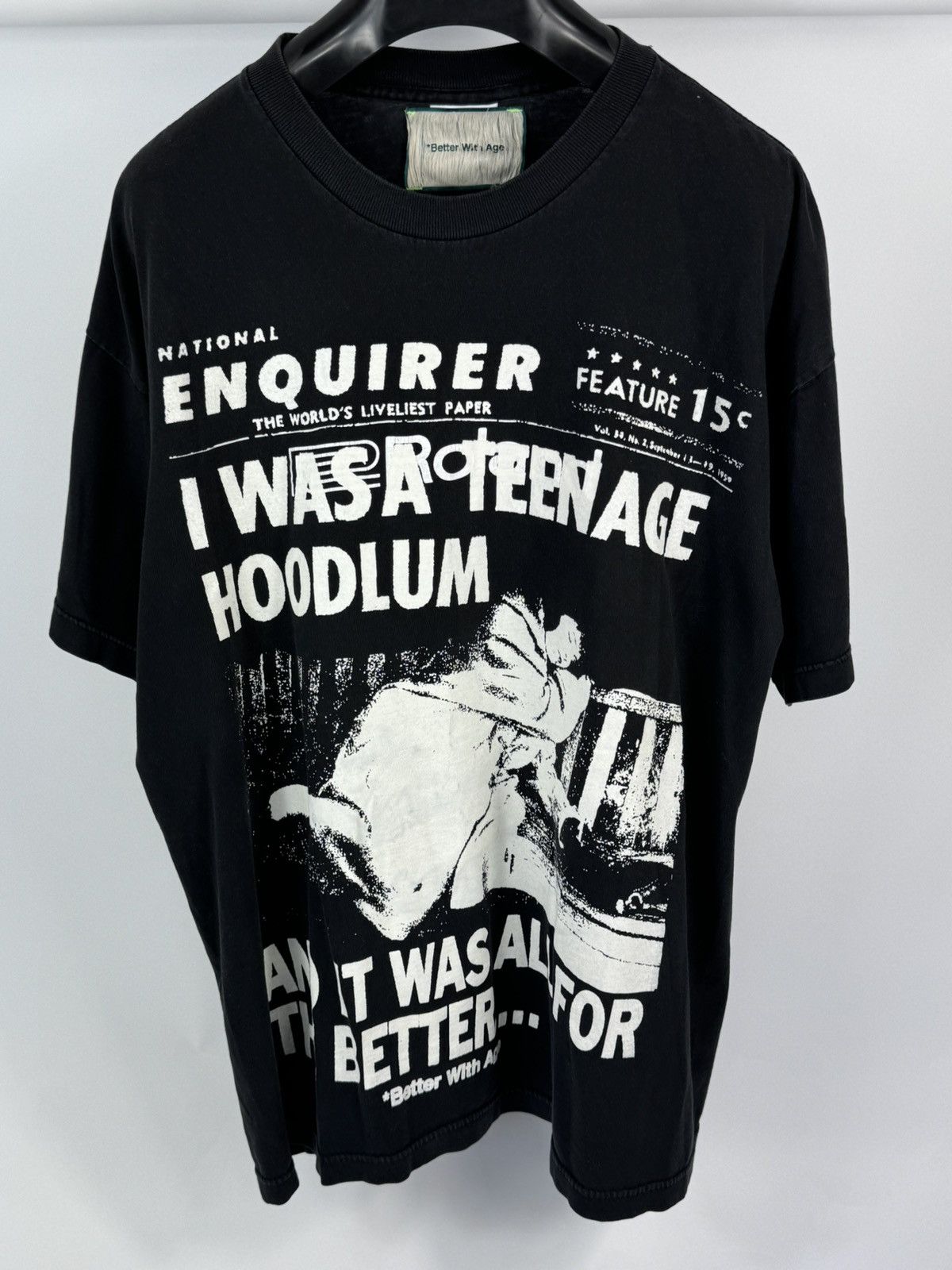 Better With Age GRAPHIC PRINT T-SHIRT | Grailed