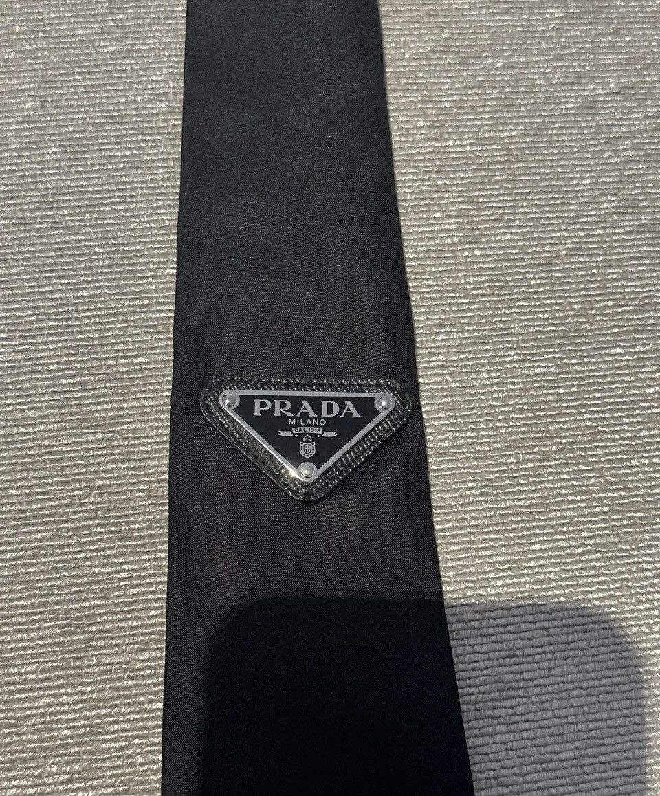 Prada Prada logo tie | Grailed