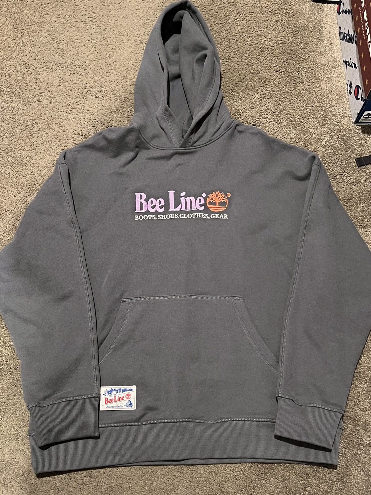 Timberland Timberland bee line hoodie sweatshirt | Grailed