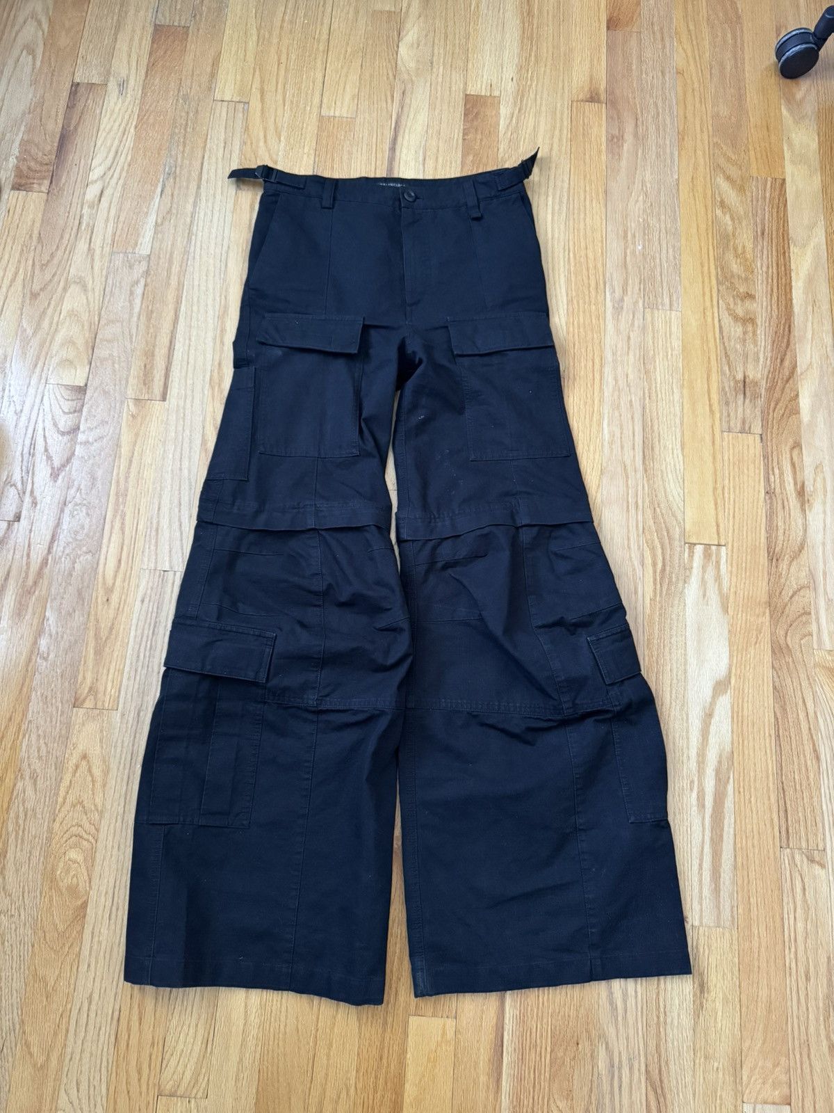 Balenciaga AW23 Balenciaga Flared Cargo Pants | Grailed