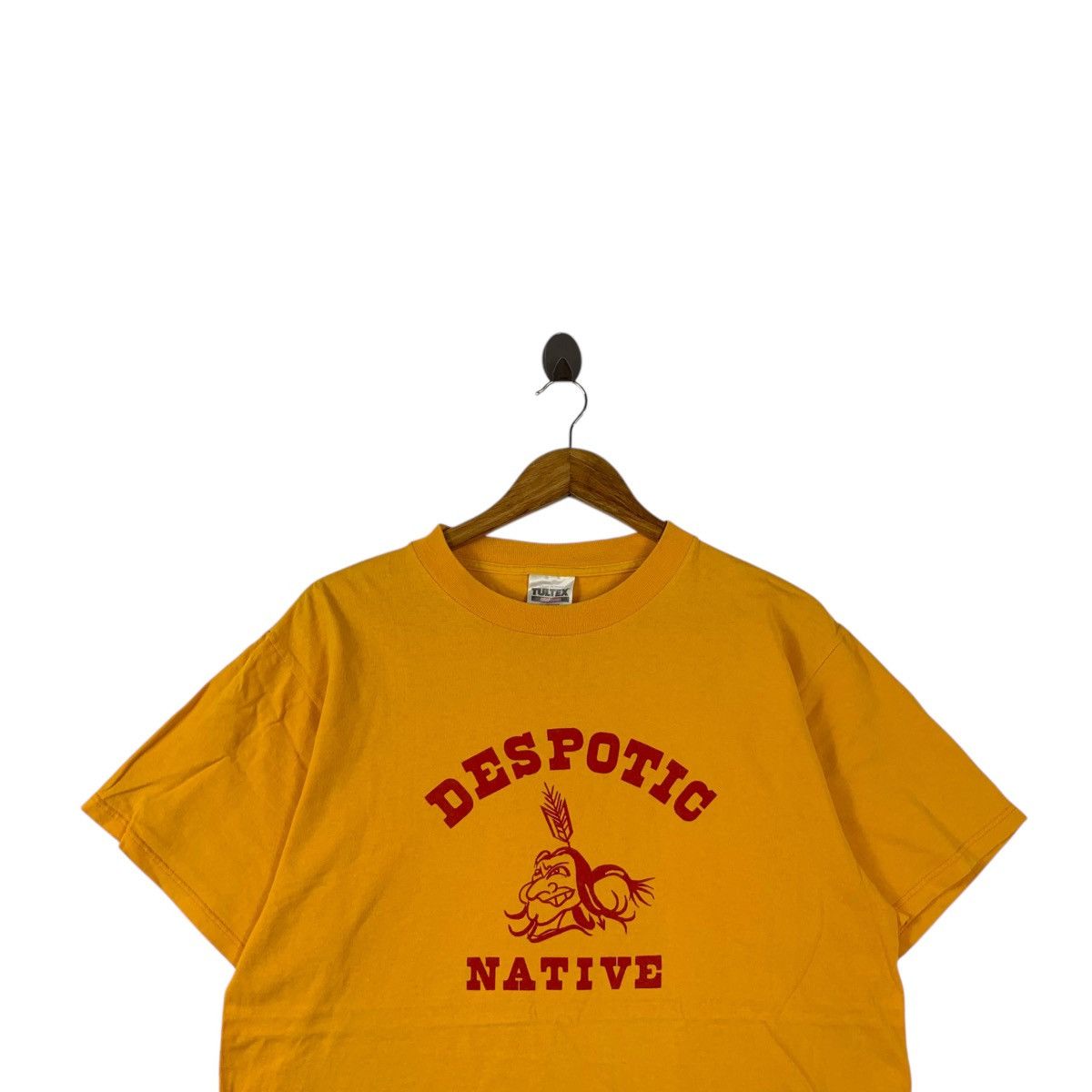 Native Vintage DESPOTIC NATIVE CARTOON Comic Strip Tee Shirt Top | Grailed
