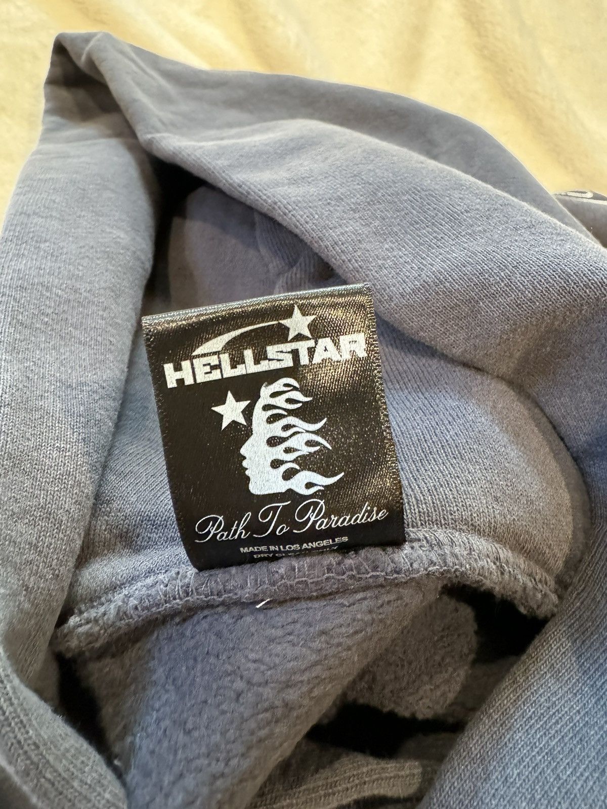 HELLSTAR Hellstar Records Tour Hoodie Vintage Black | Grailed