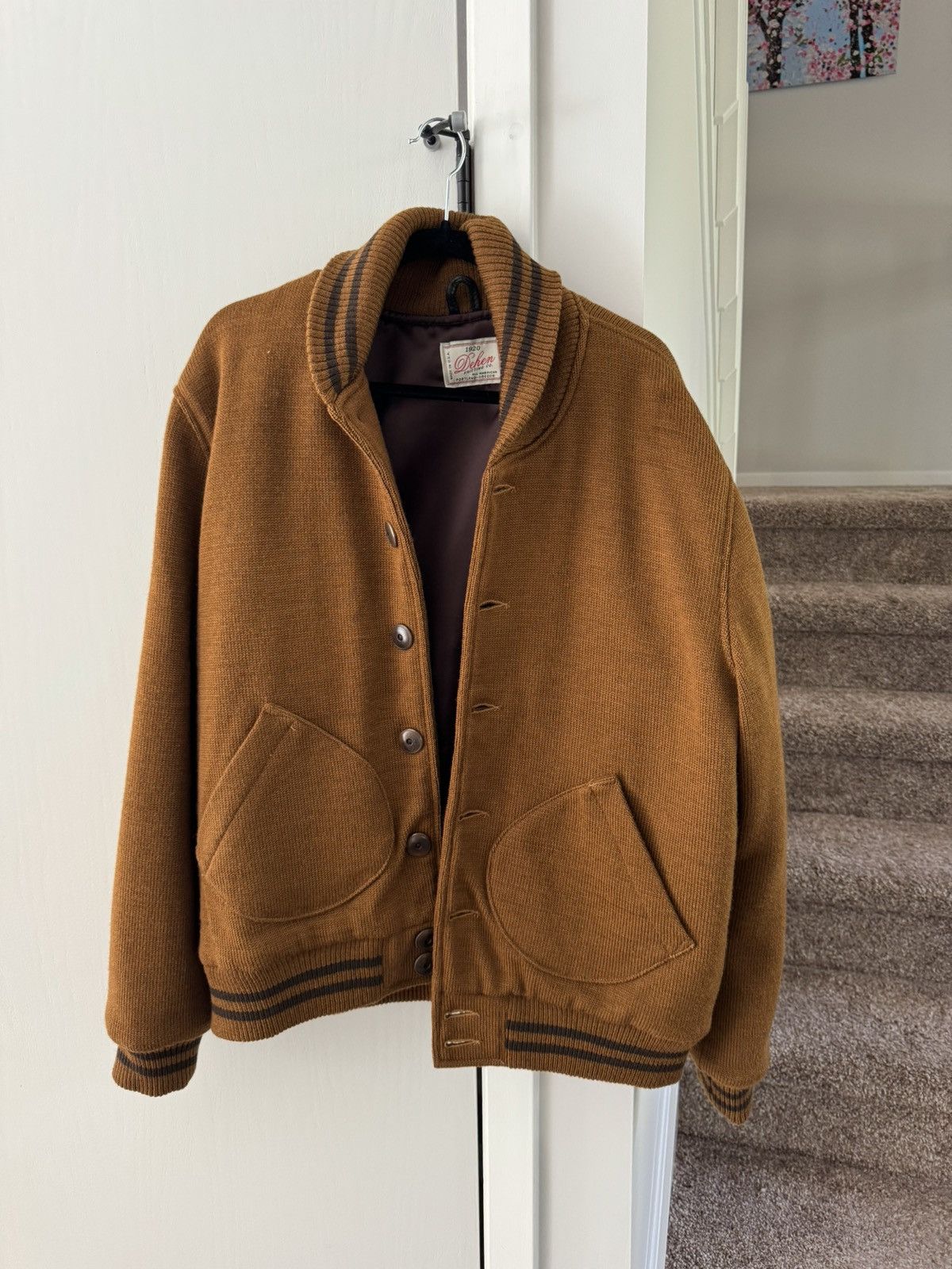 Dehen 1920 Dehen 1920 Varsity Bomber - Never Worn | Grailed