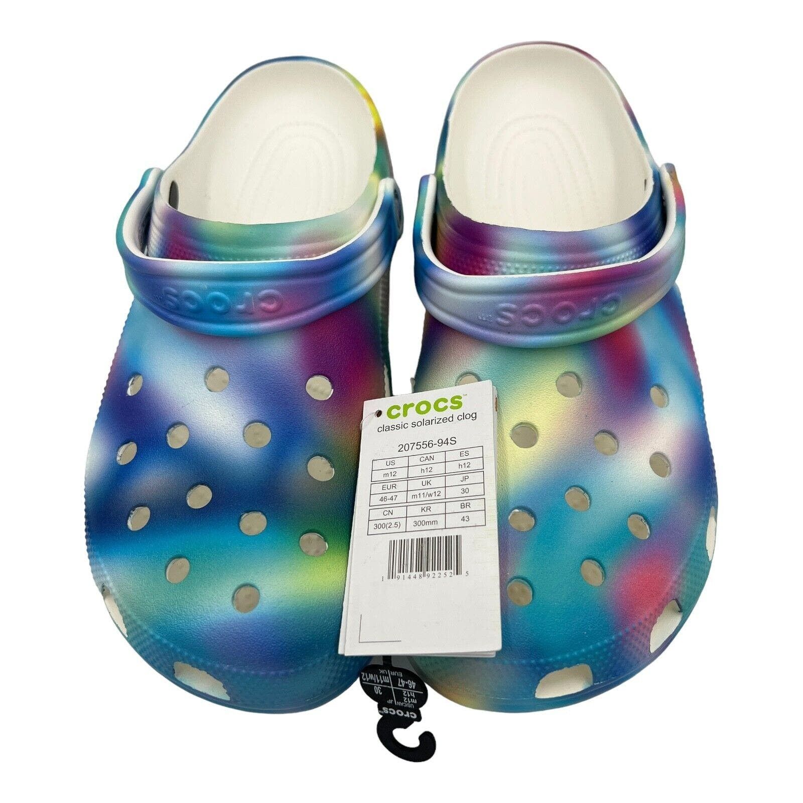 Crocs Crocs Classic Solarized Slip-On Clogs Mens 12/ Womens 14 NWT ...