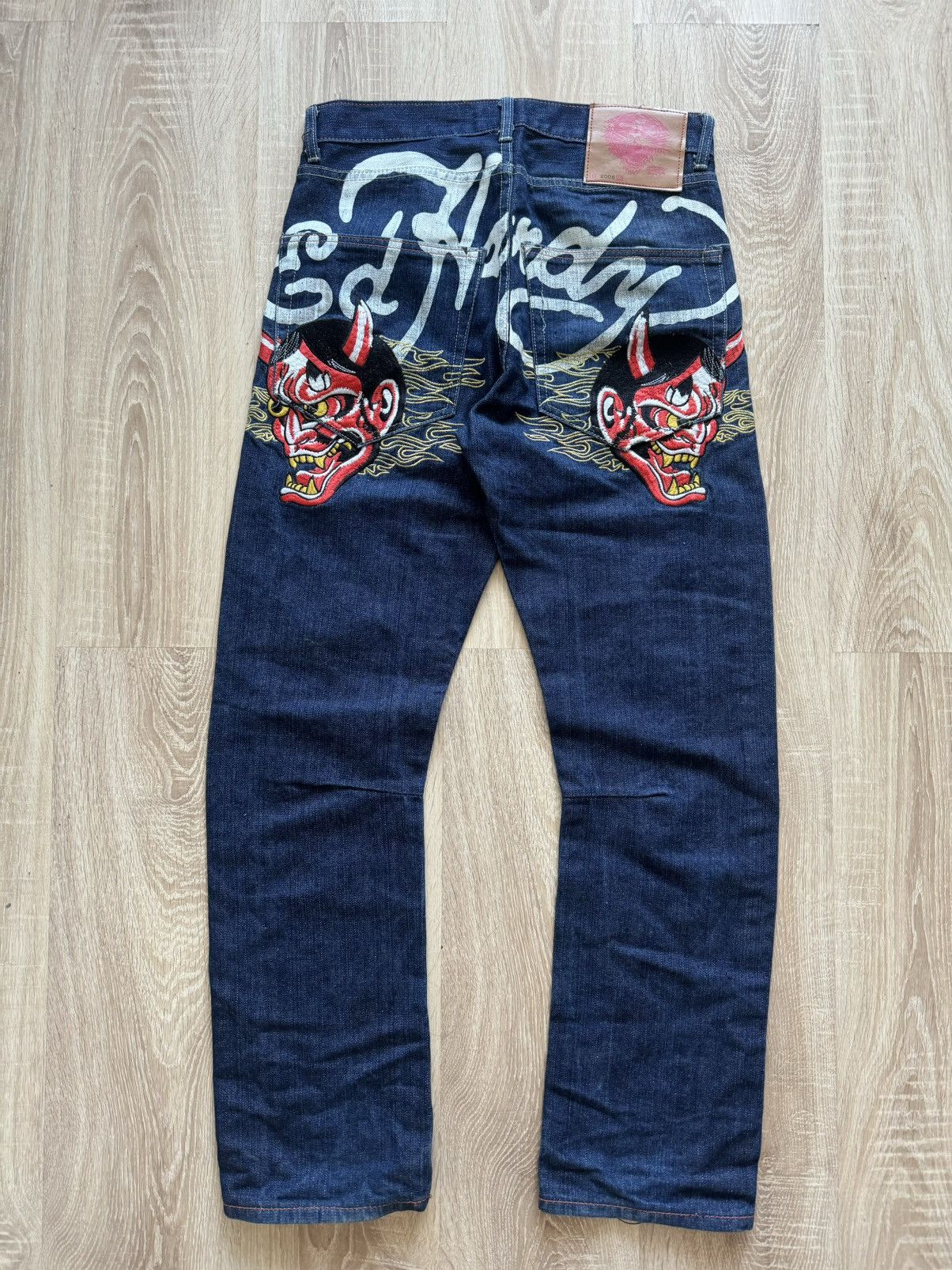 Avant Garde × Ed Hardy × Vintage Ed Hardy jeans evil | Grailed