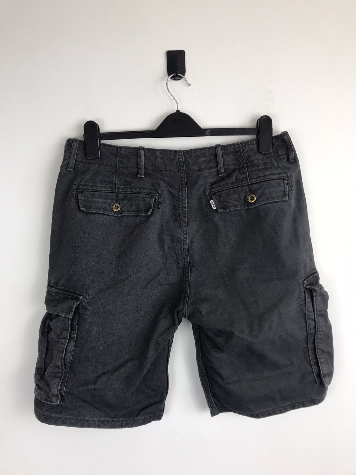Levi's × Vintage Vintage Levi’s Cargo Military Style Shorts Graphite ...