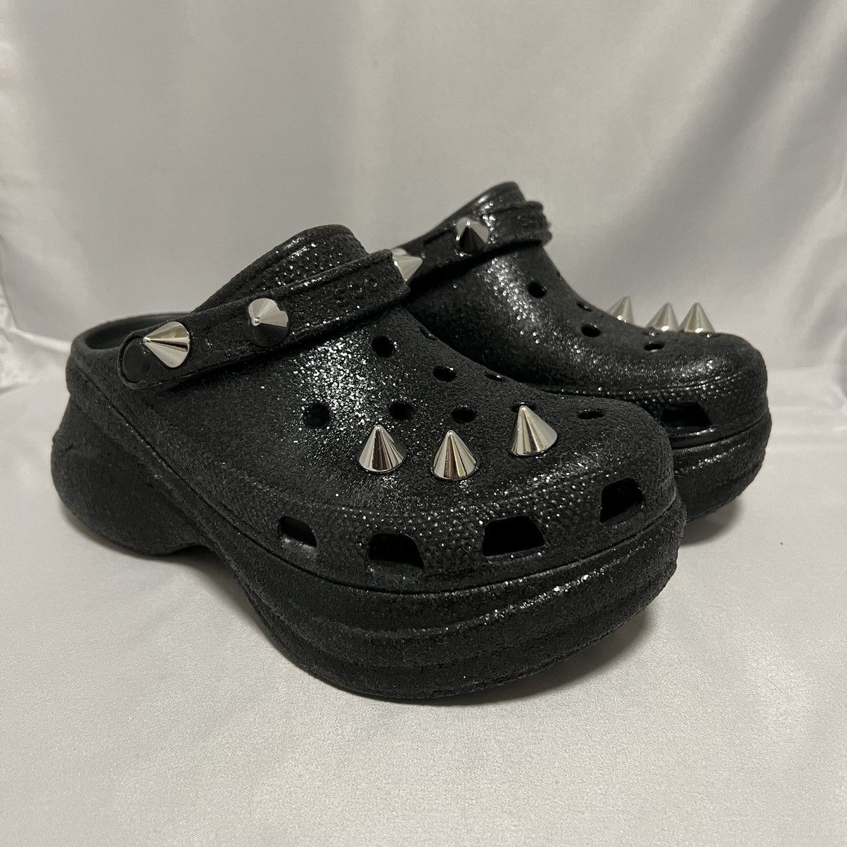 Crocs Crocs Classic Bae Glitter Stud Clogs Size 6 | Grailed