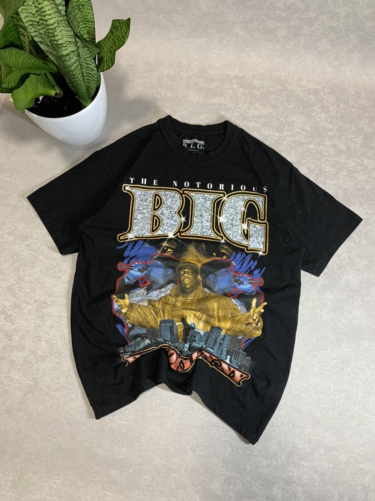 Vintage Biggie Smalls Vintage tee The Notorious Big rap style | Grailed