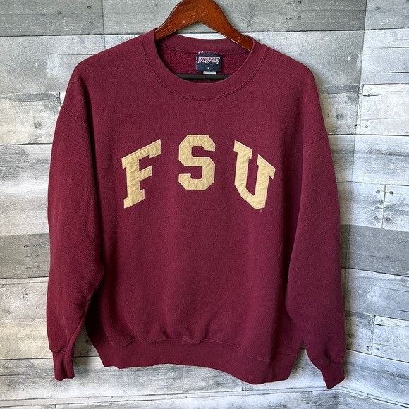 Vintage VINTAGE 90S JANSPORT FSU FLORIDA STATE UNIVERSITY RED SWEATS ...