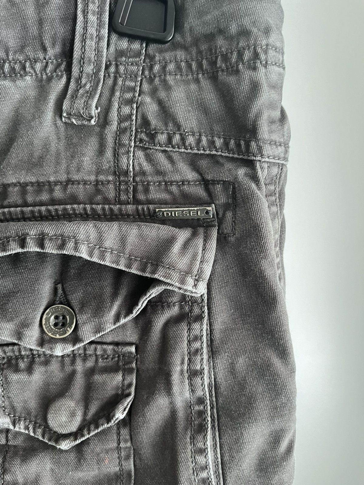 Diesel × Unsound Rags × Vintage Vintage DIESEL Washed Multipocket Cargo ...