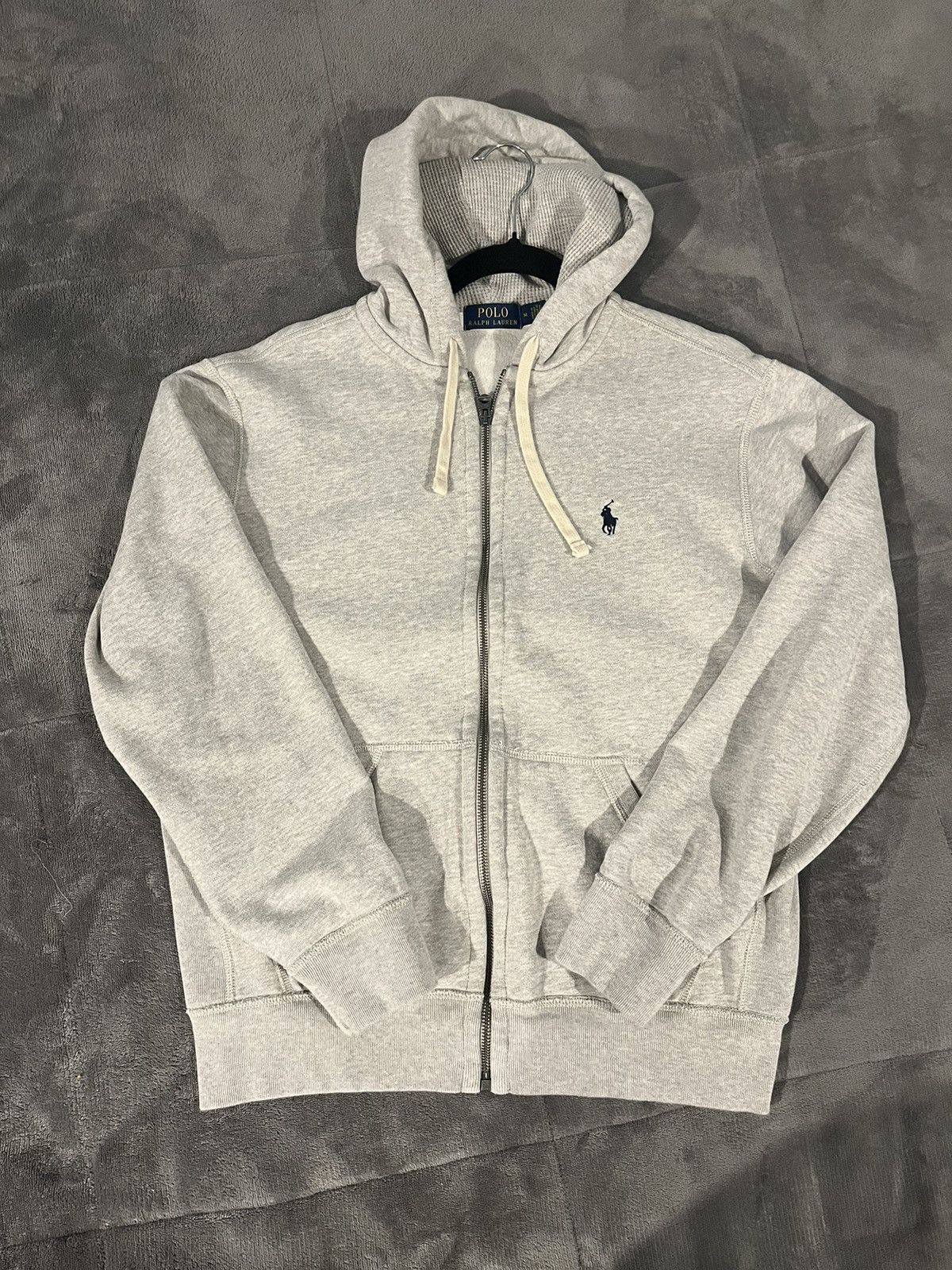 Polo Ralph Lauren Vintage Polo Zip Up Fleece Hoodie | Grailed