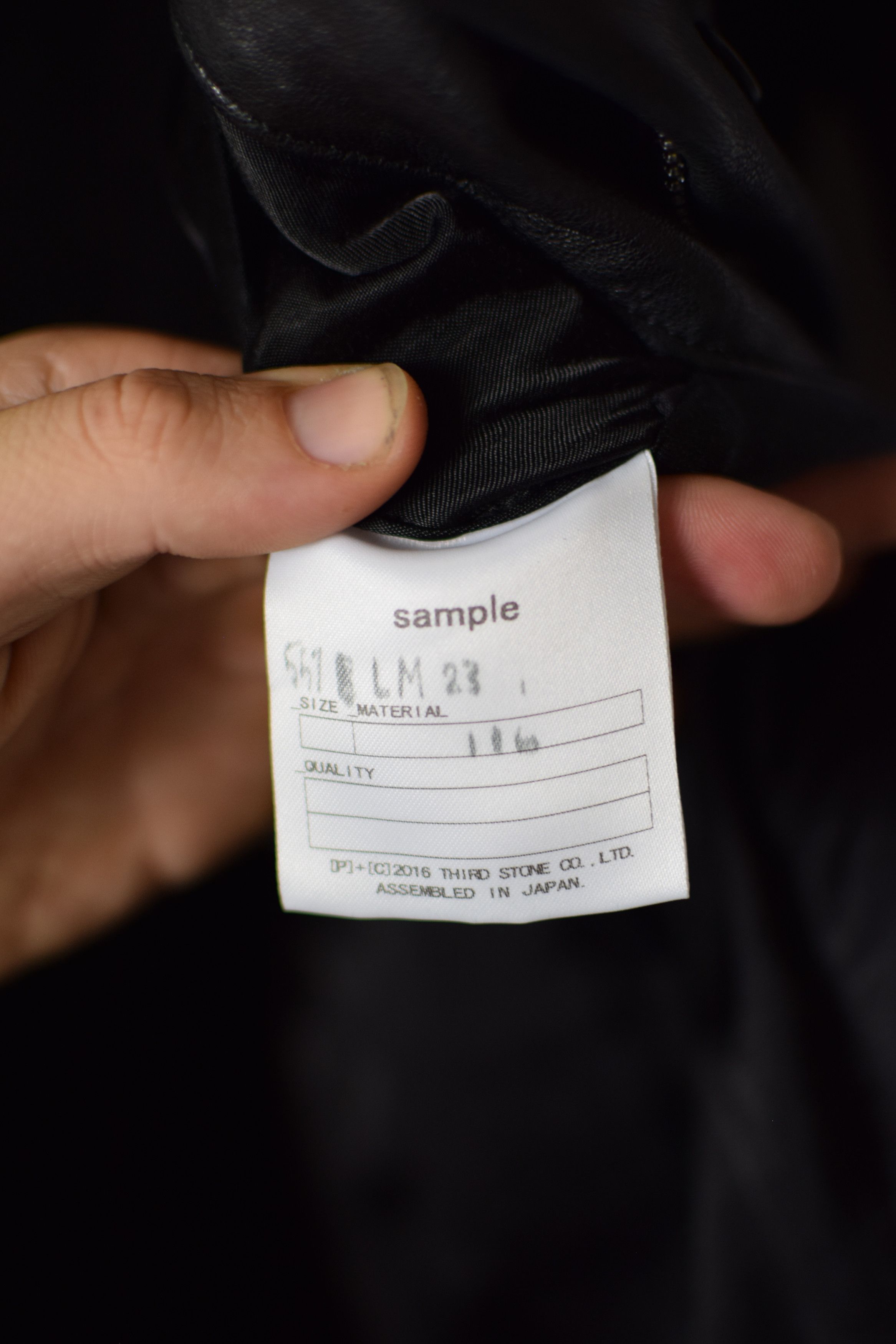 Julius Julius AW16 Beast Metal Plate Leather Jacket - 557BLM23-M | Grailed