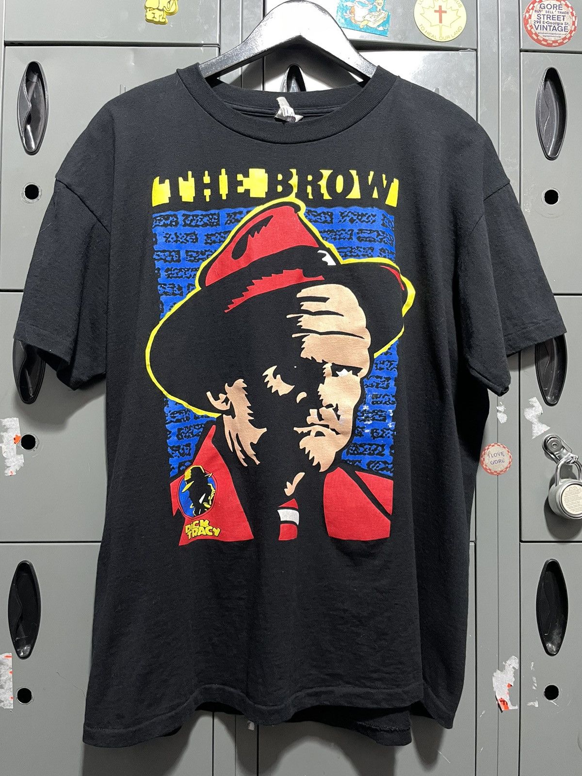 Disney × Movie × Vintage 1990 The Brow Movie Promo Dick Tracy villain ...