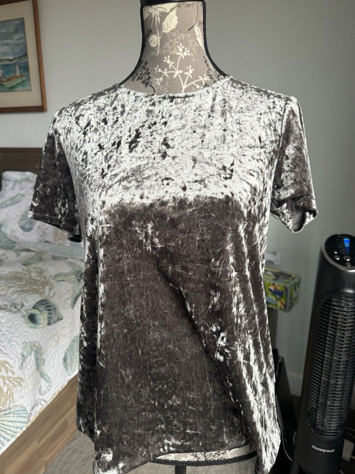 Beach Riot Beach Lunch Lounge Collection Velour Velvet Top Medium | Grailed