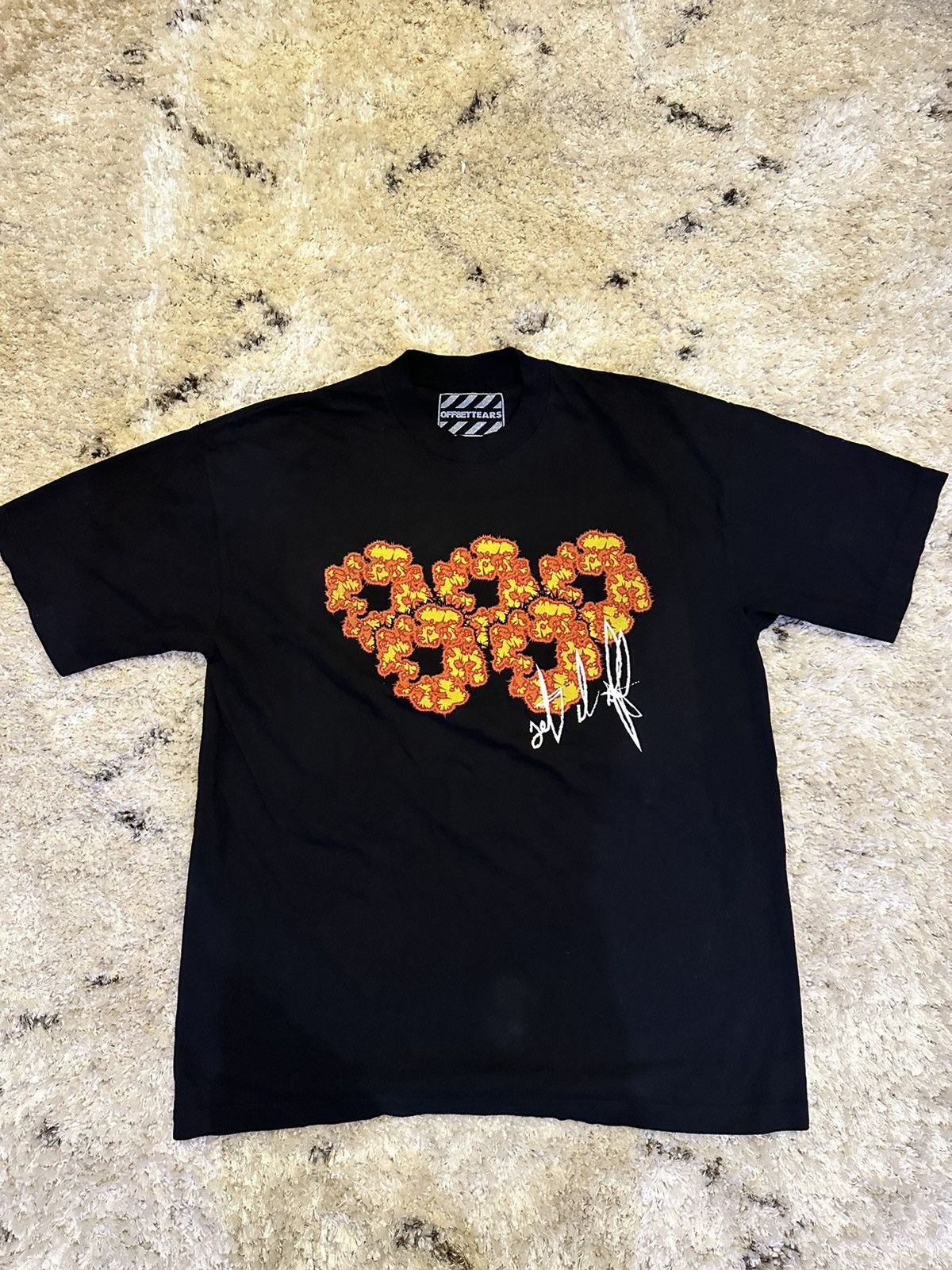 DENIM TEARS denim tears x offest tears | Grailed