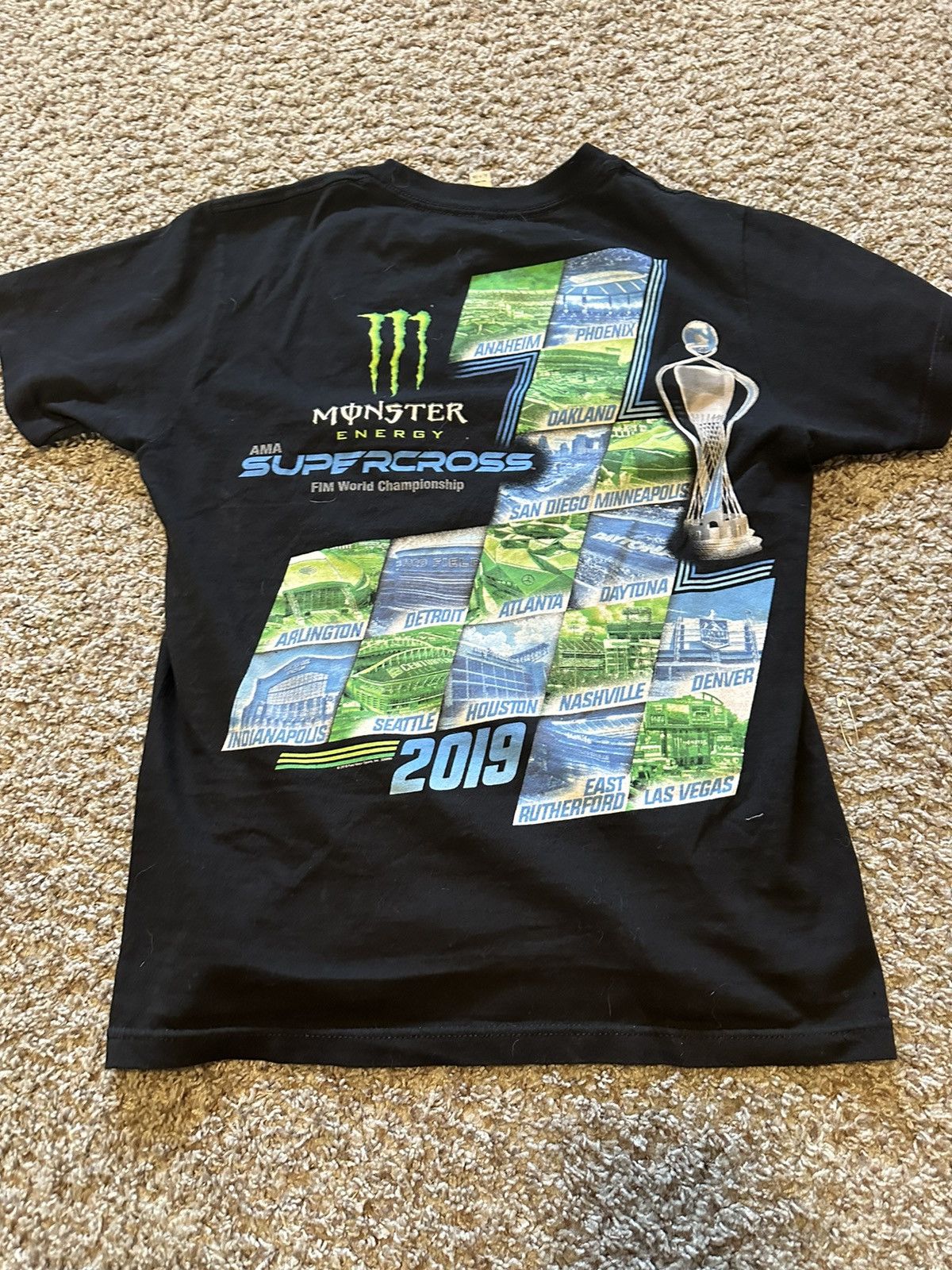 Vintage Monster energy t-shirt | Grailed