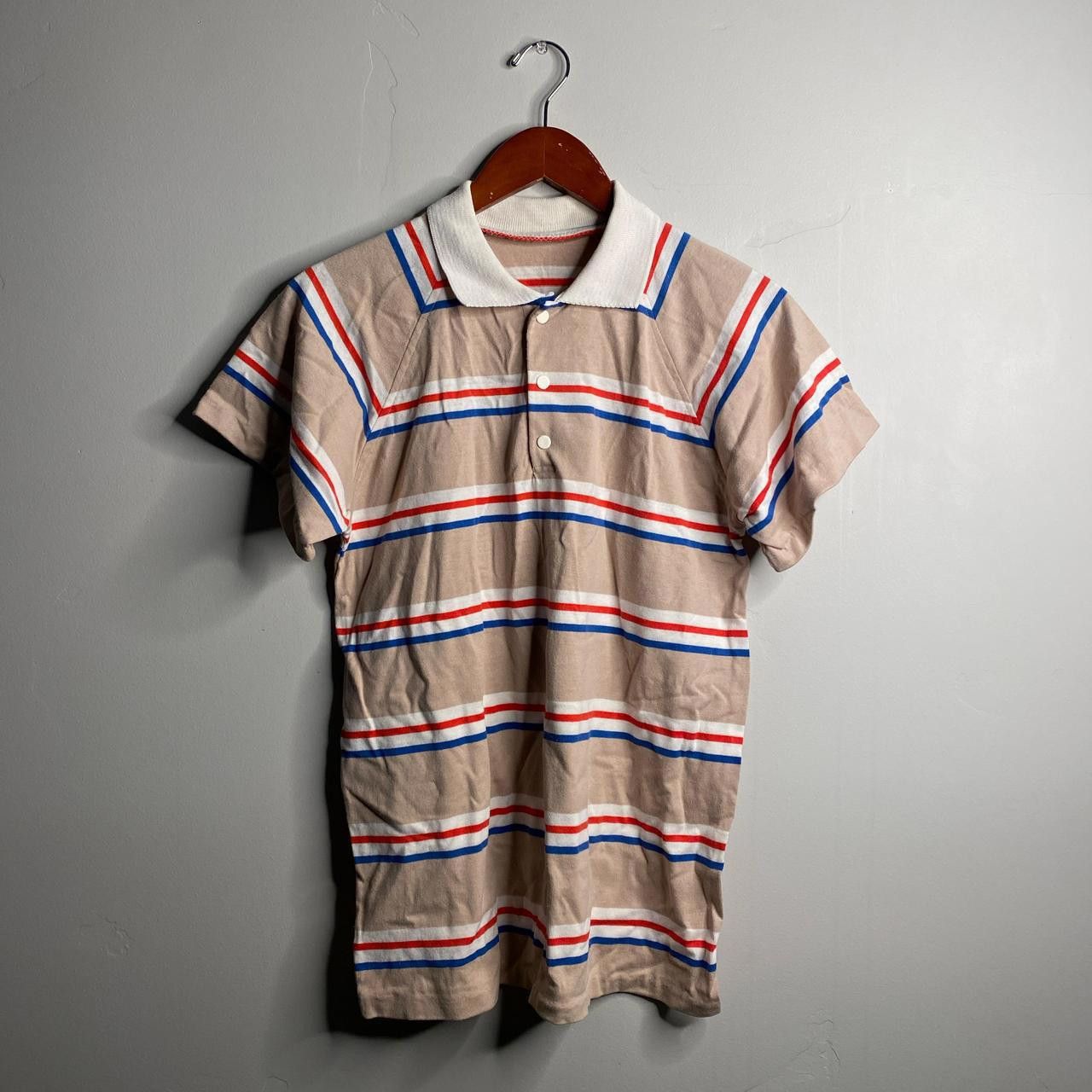 Vintage 70s Vintage stripped polo | Grailed