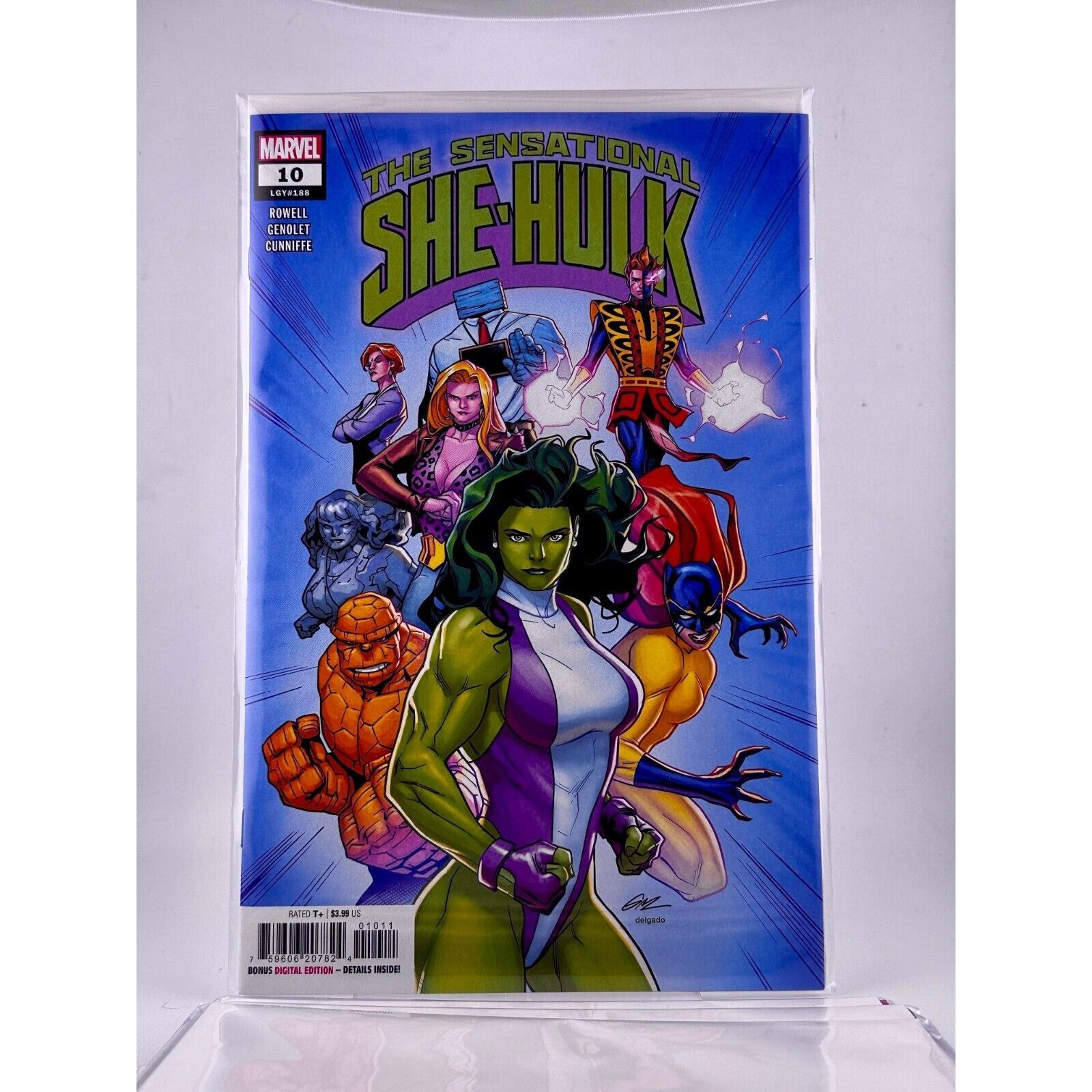 The Unbranded Brand Sensational She Hulk 2024 LOT Marvel #2-10 LGY 180 ...