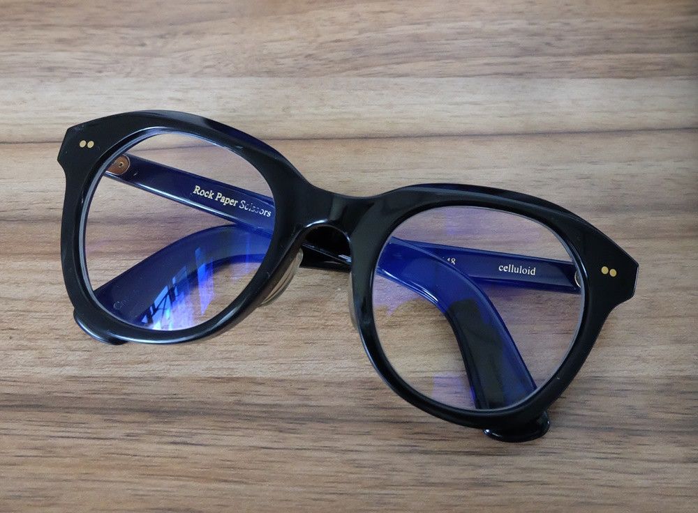 Designer Rock Paper Scissors Glasses - Handmade in Japan | Grailed