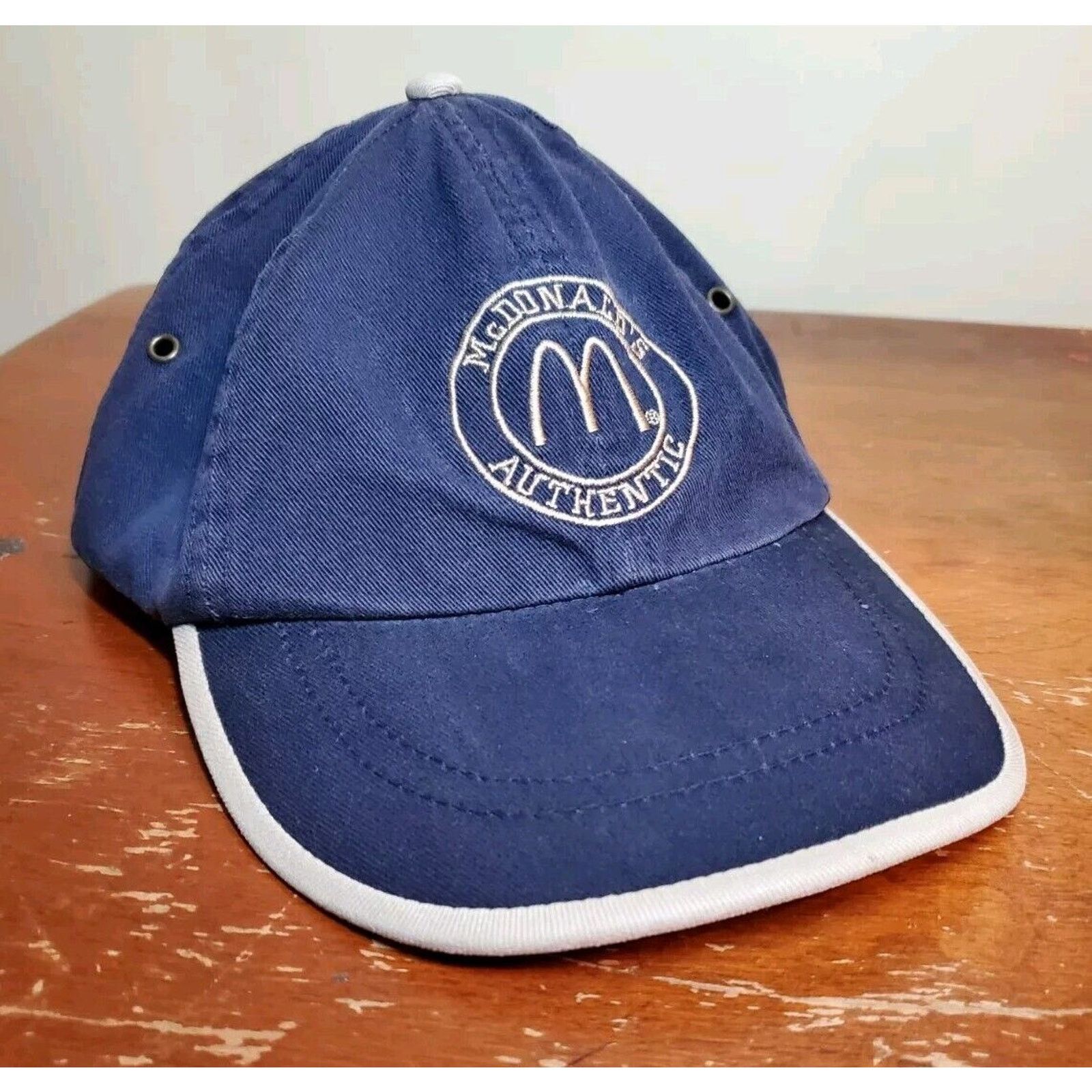 Hat McDonalds Authentic Logo Cap Employee Uniform Hat Crew Staff | Grailed