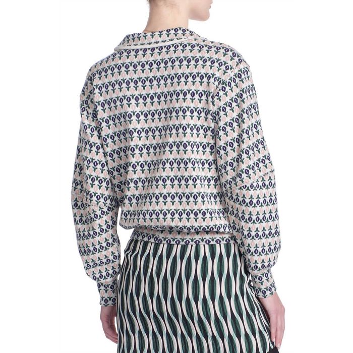 Corey Lynn Calter Bonnie Collared Pullover In Multi | Grailed