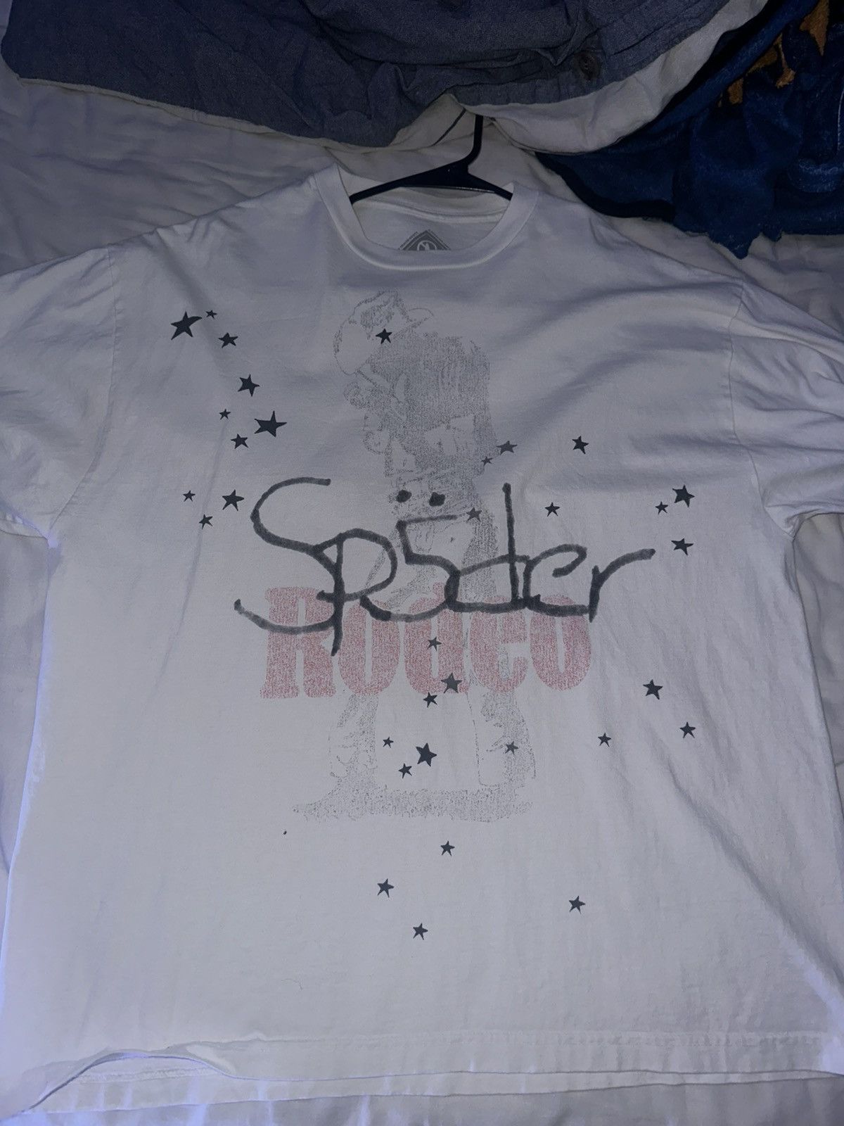 Spider × Travis Scott Travis Scott x SP5DER Days Before Rodeo Tee | Grailed