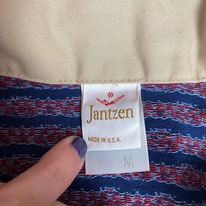 Jantzen Vintage Jantzen Blue Polo Shirt 80s 90s | Grailed