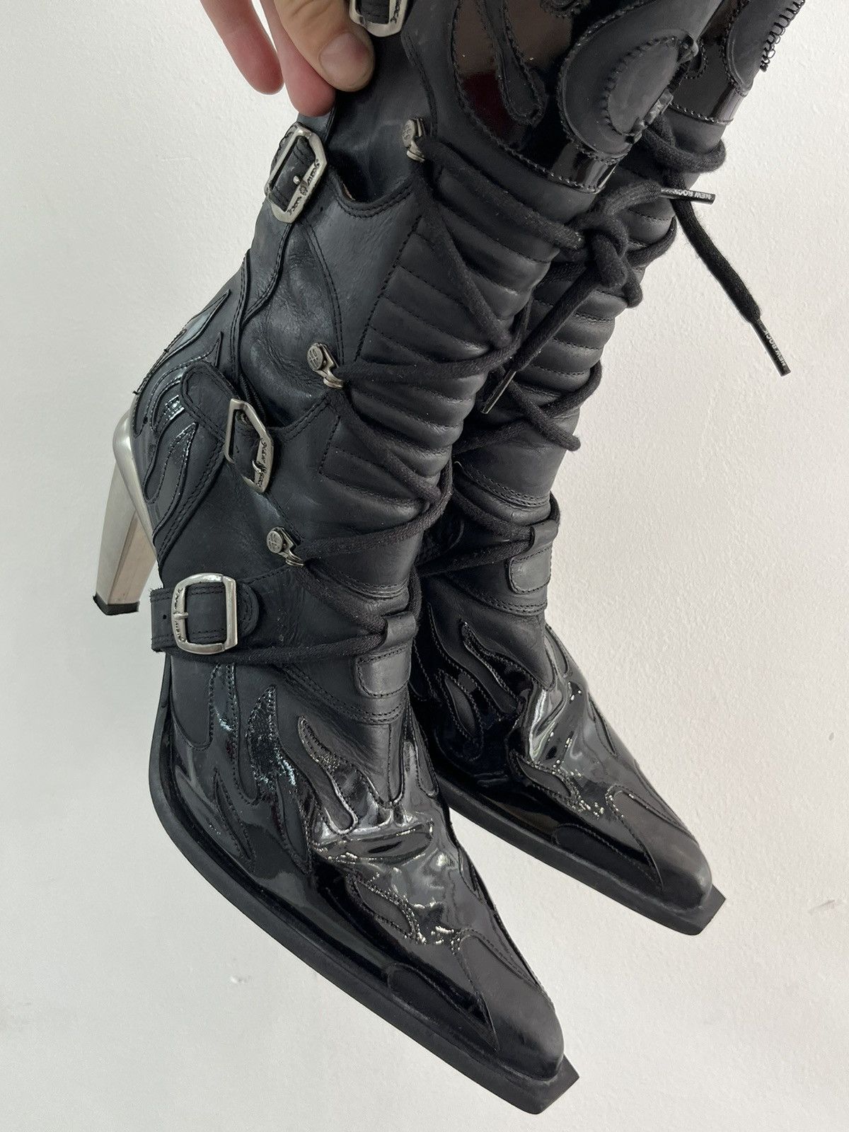 New Rock × Vintage New Rock Heels | Grailed